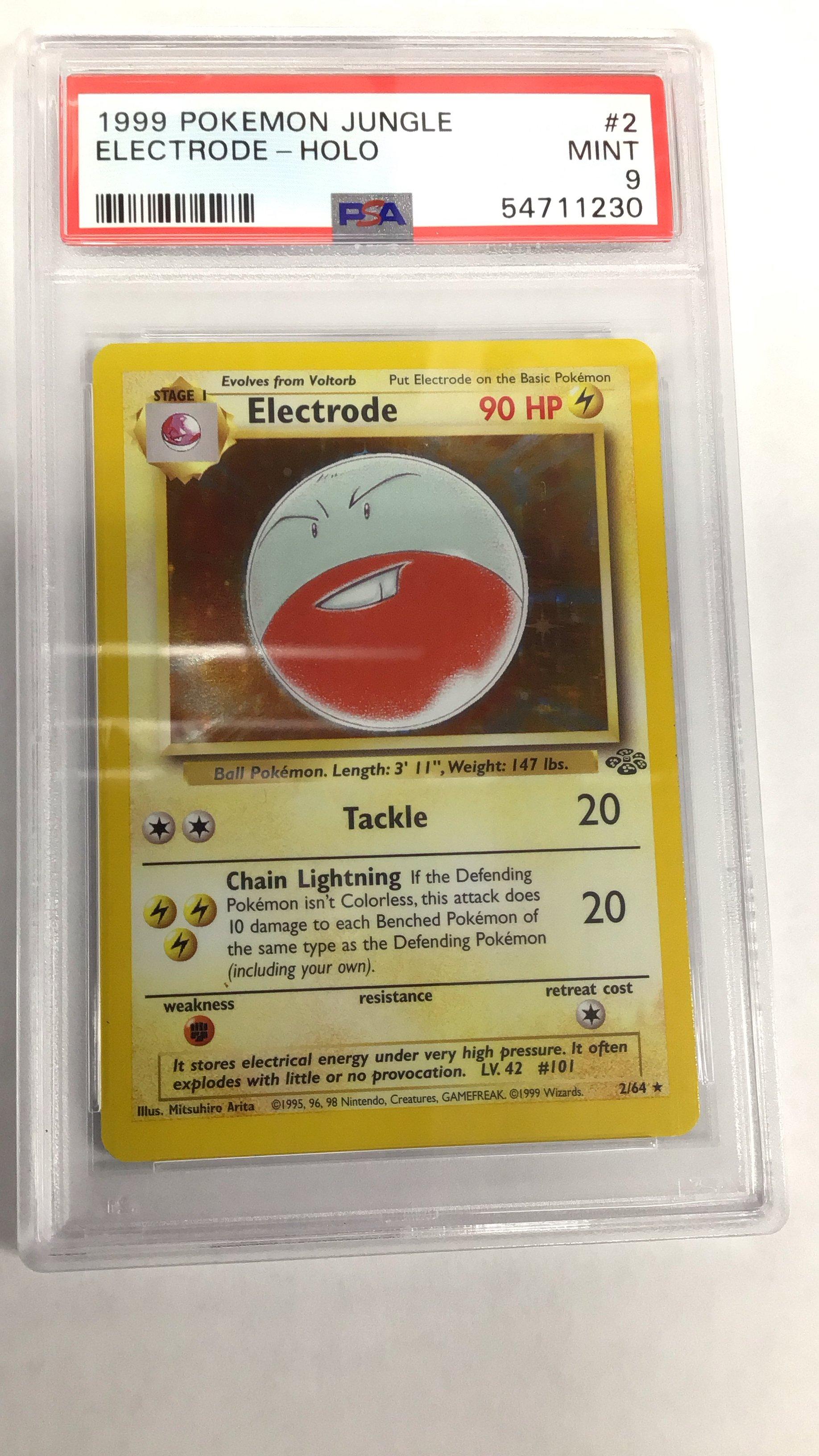 1999 Pokemon Jungle 2 Electrode-holo PSA 9 | GameStop