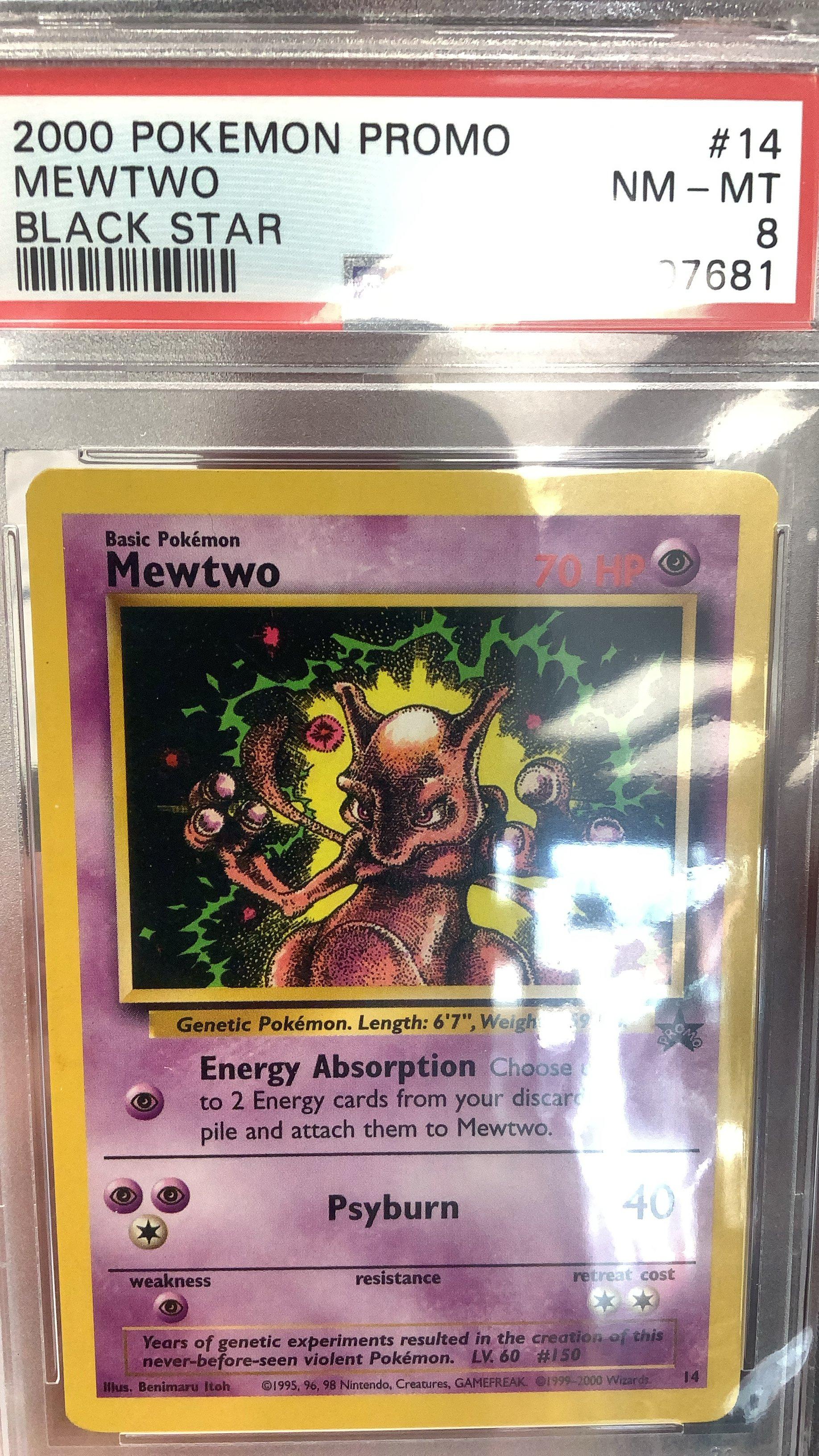 2000 Pokemon Promo Black Star 14 Mewtwo PSA 8 | GameStop
