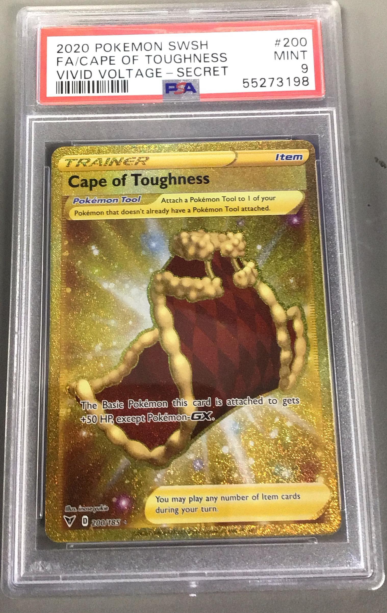 2020 Pokemon Sword & Shield Vivid Voltage 200 Full Art/cape Of ...