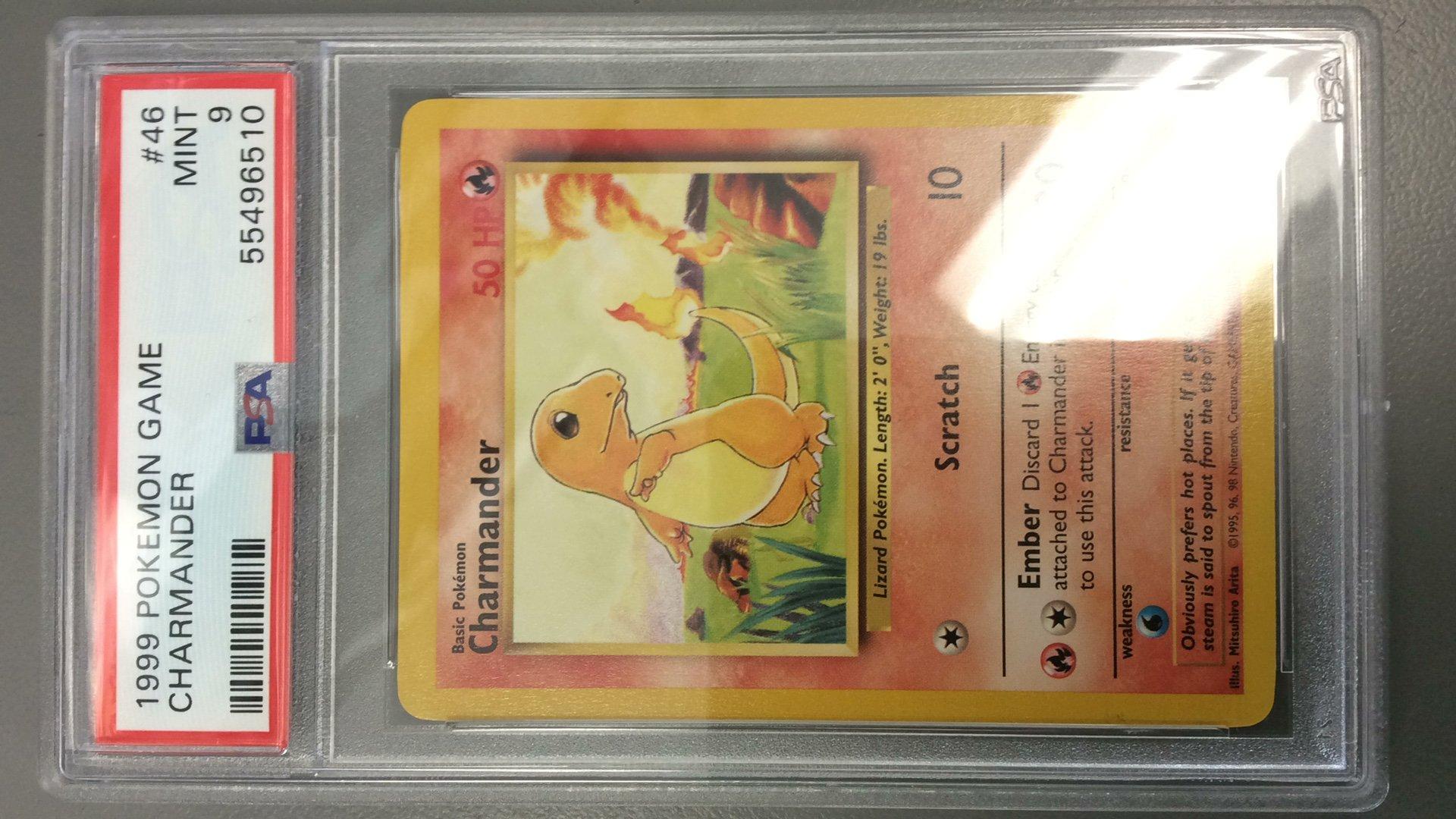 1999 Pokemon Game 46 Charmander PSA 9 | GameStop