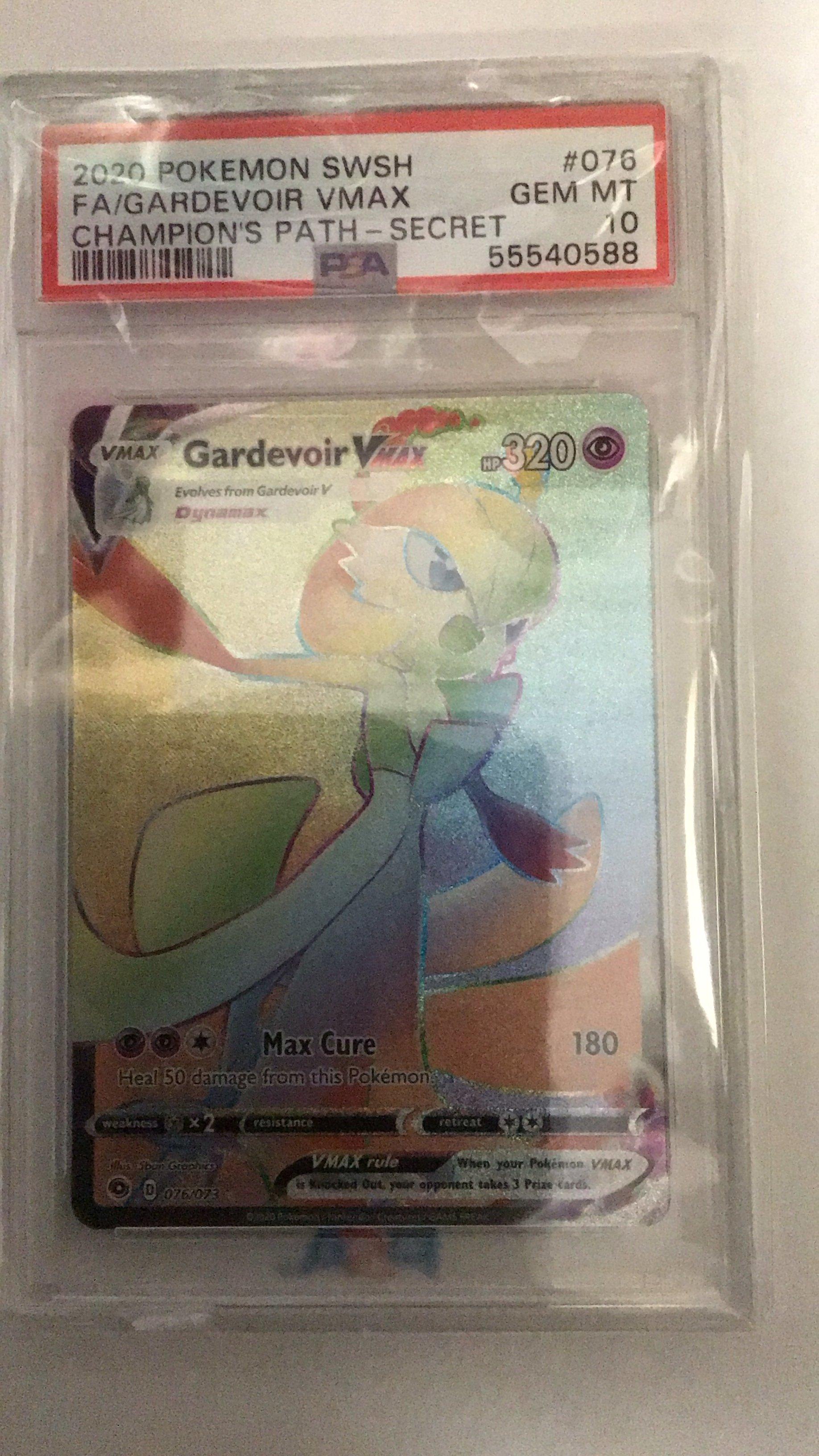 2020 Pokemon Sword & Shield Champion's Path 076 Full Art/gardevoir Vmax ...