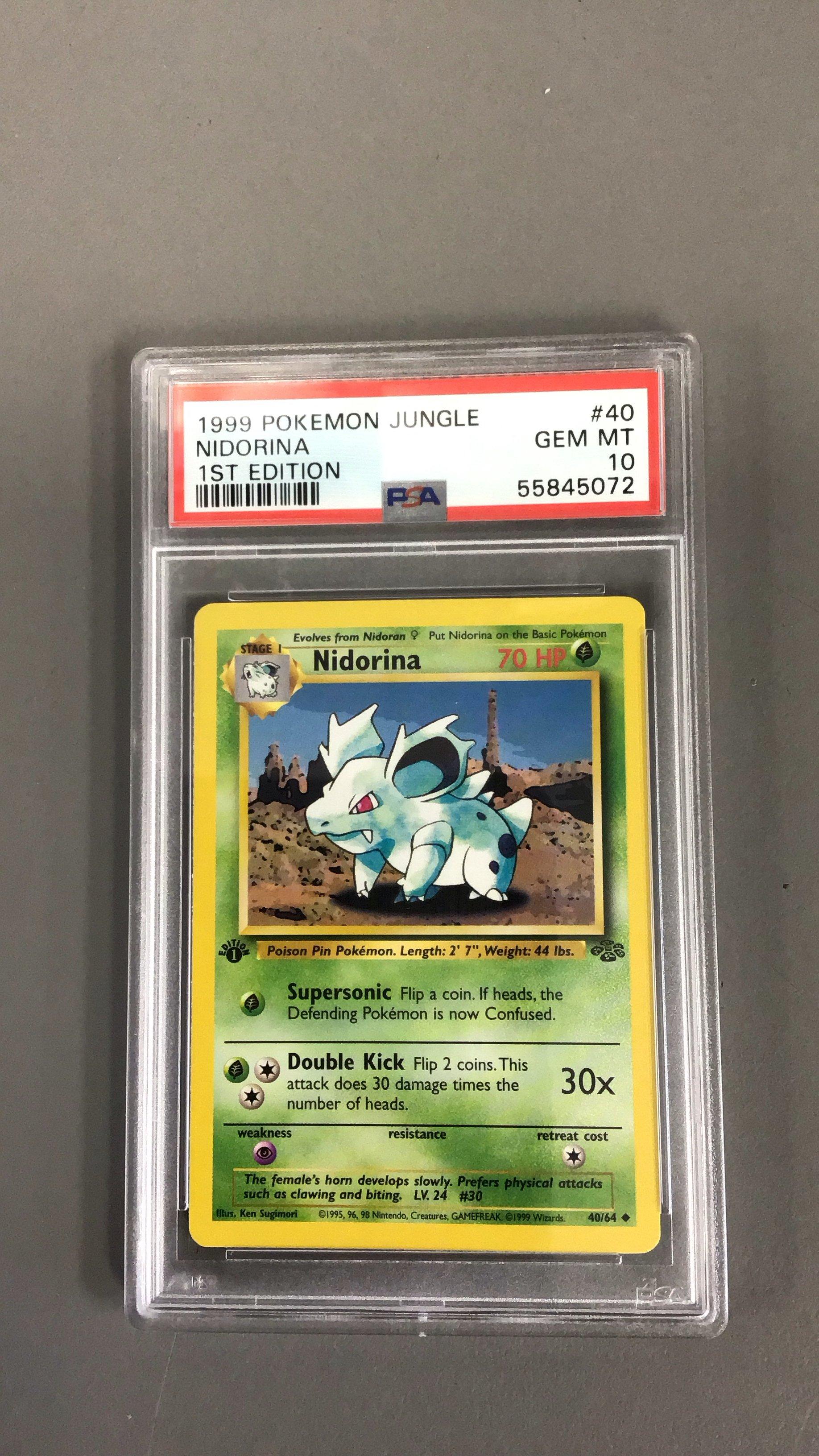1999 Pokemon Jungle 40 Nidorina PSA 10 | GameStop