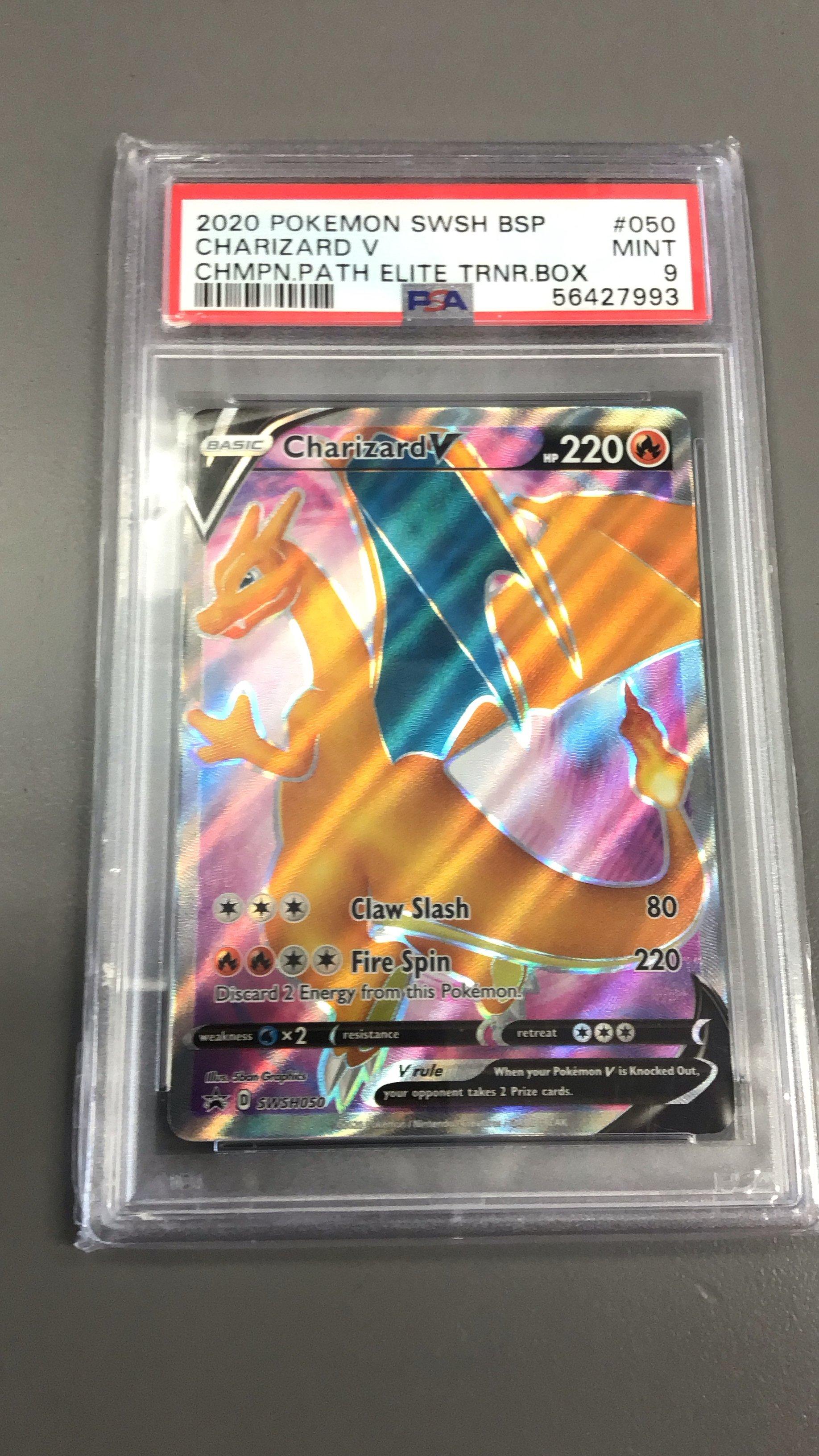 2020 Pokemon Swsh Black Star Promo 050 Charizard V Champion's Path ...