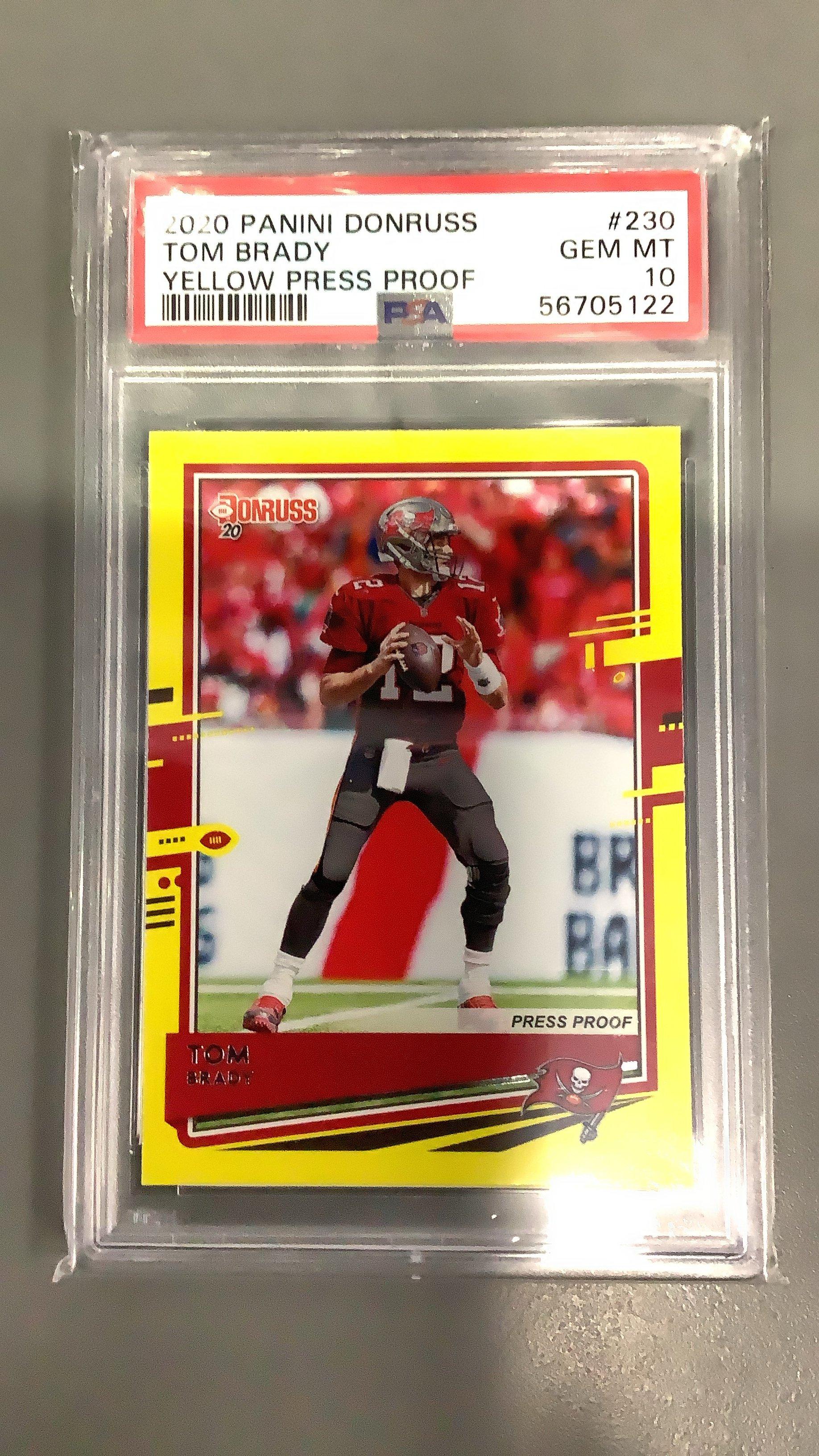 2020 Panini Donruss 230 Tom Brady PSA 10 | GameStop