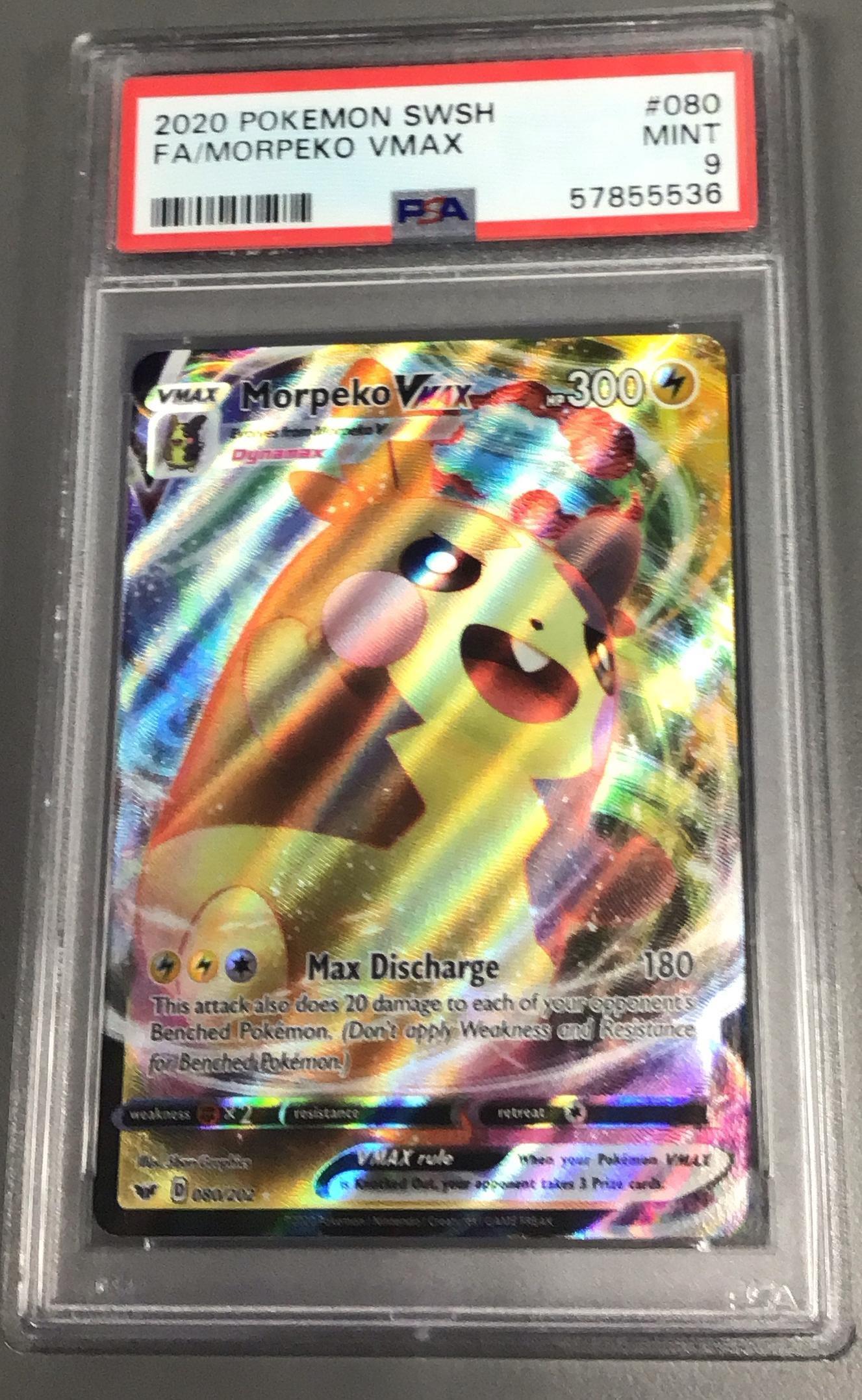 2020 Pokemon Sword & Shield 080 Full Art/morpeko Vmax PSA 9 | GameStop