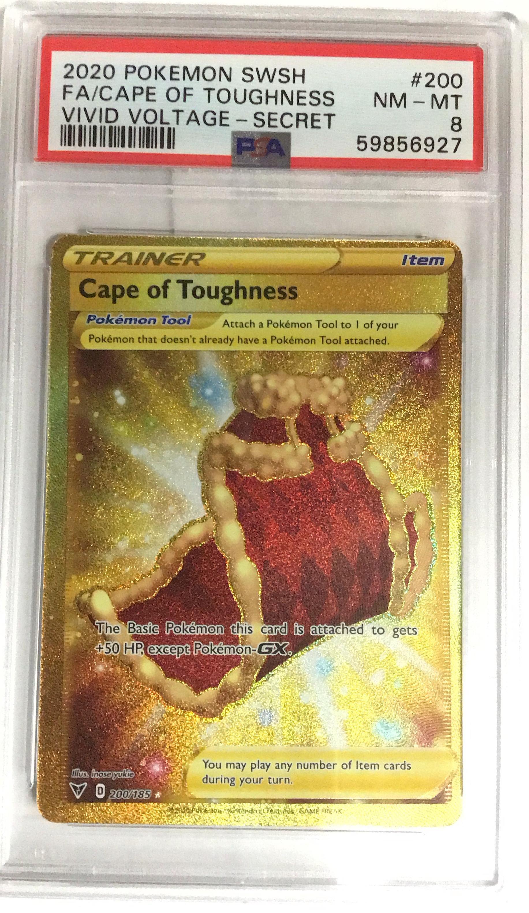 2020 Pokemon Sword & Shield Vivid Voltage 200 Full Art/cape Of ...