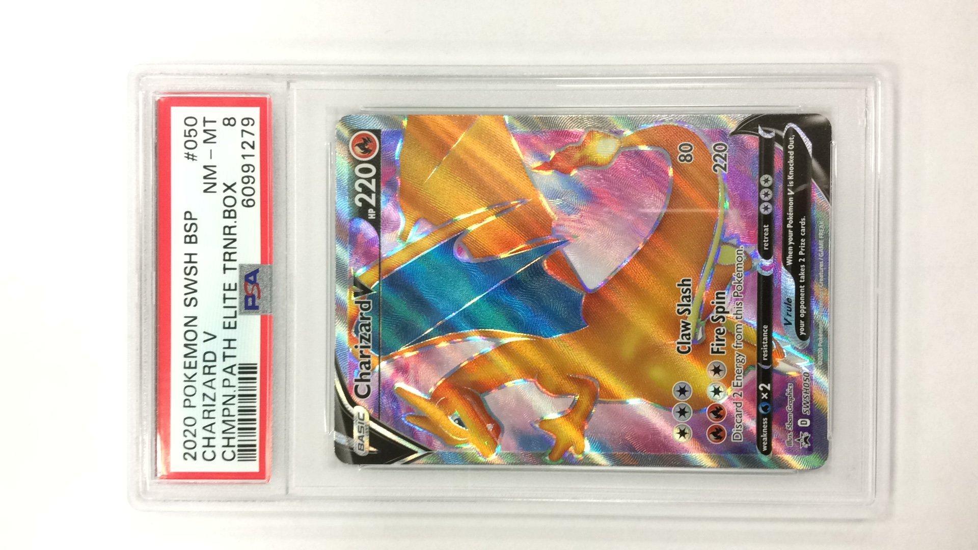 2020 Pokemon Swsh Black Star Promo 050 Charizard V Champion's Path ...