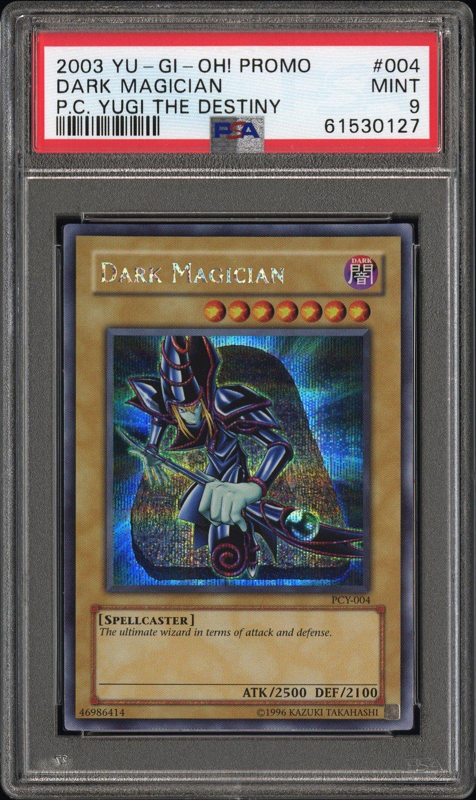 2003 Yu-gi-oh! Promo 004 Dark Magician Power Of Chaos: Yugi The Destiny ...