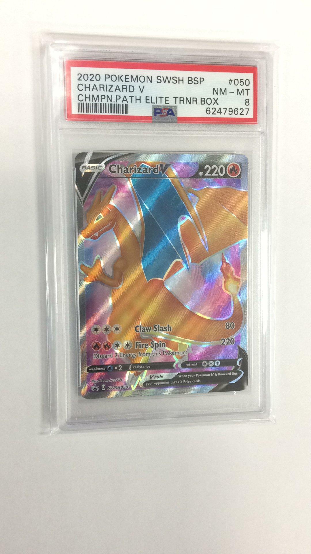 2020 Pokemon Swsh Black Star Promo 050 Charizard V Champion's Path ...