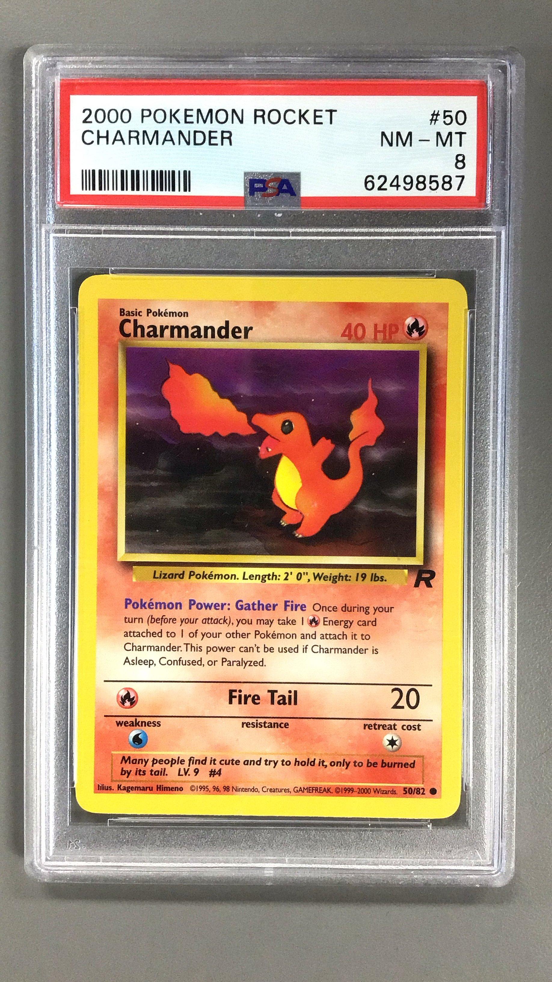 2000 Pokemon Rocket 50 Charmander PSA 8 | GameStop