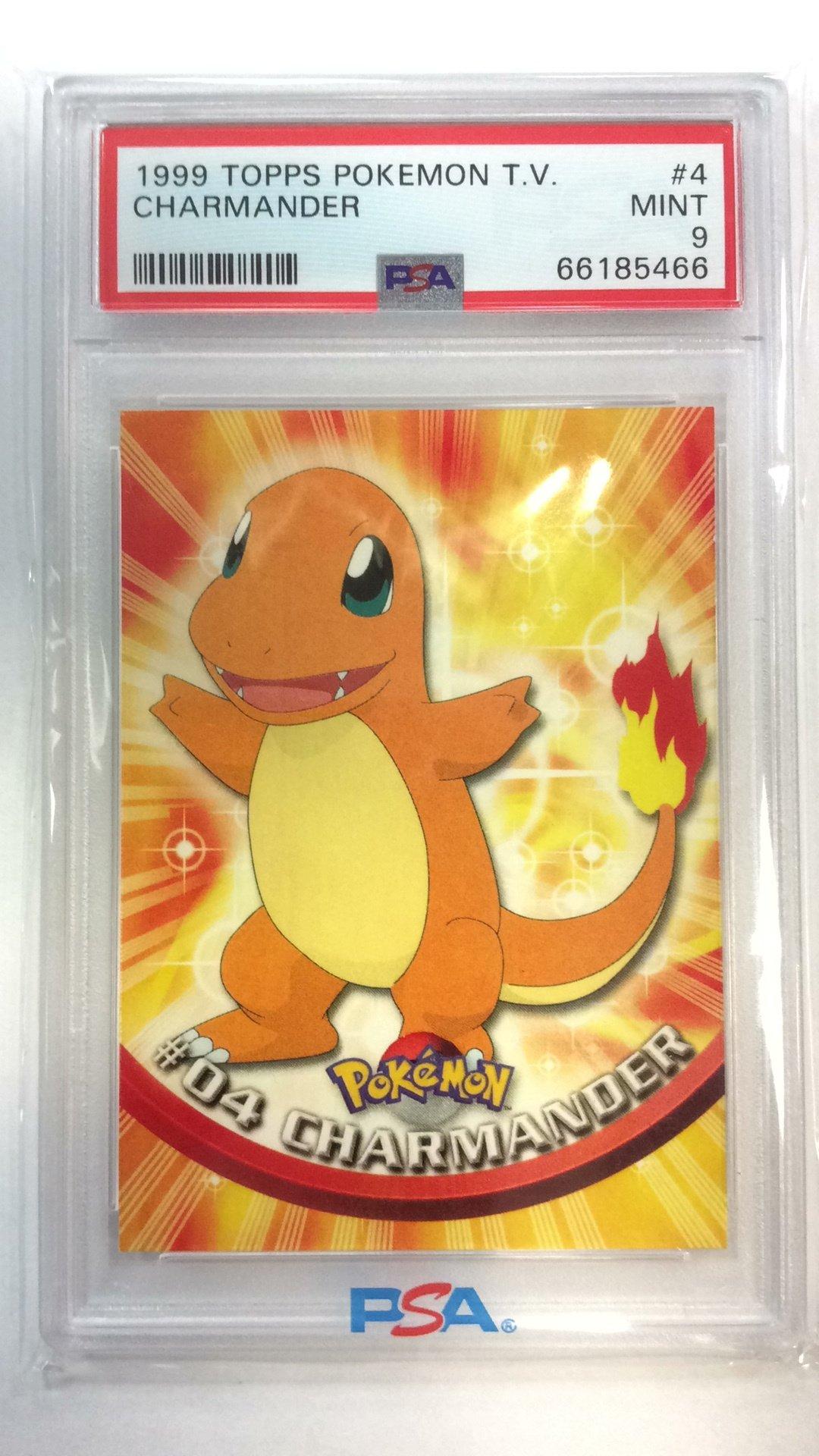 1999 Topps Pokemon Tv 4 Charmander PSA 9 | GameStop