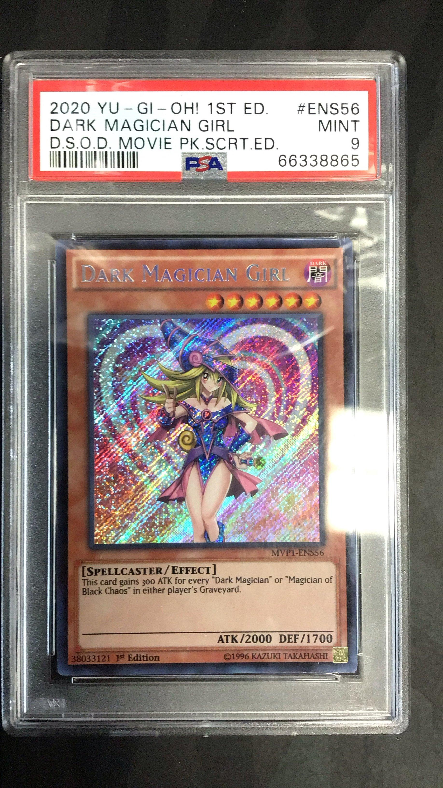 2020 Yu-gi-oh! The Dark Side Of Dimensions Movie Pack Secret Edition Ens56 Dark Magician Girl ...