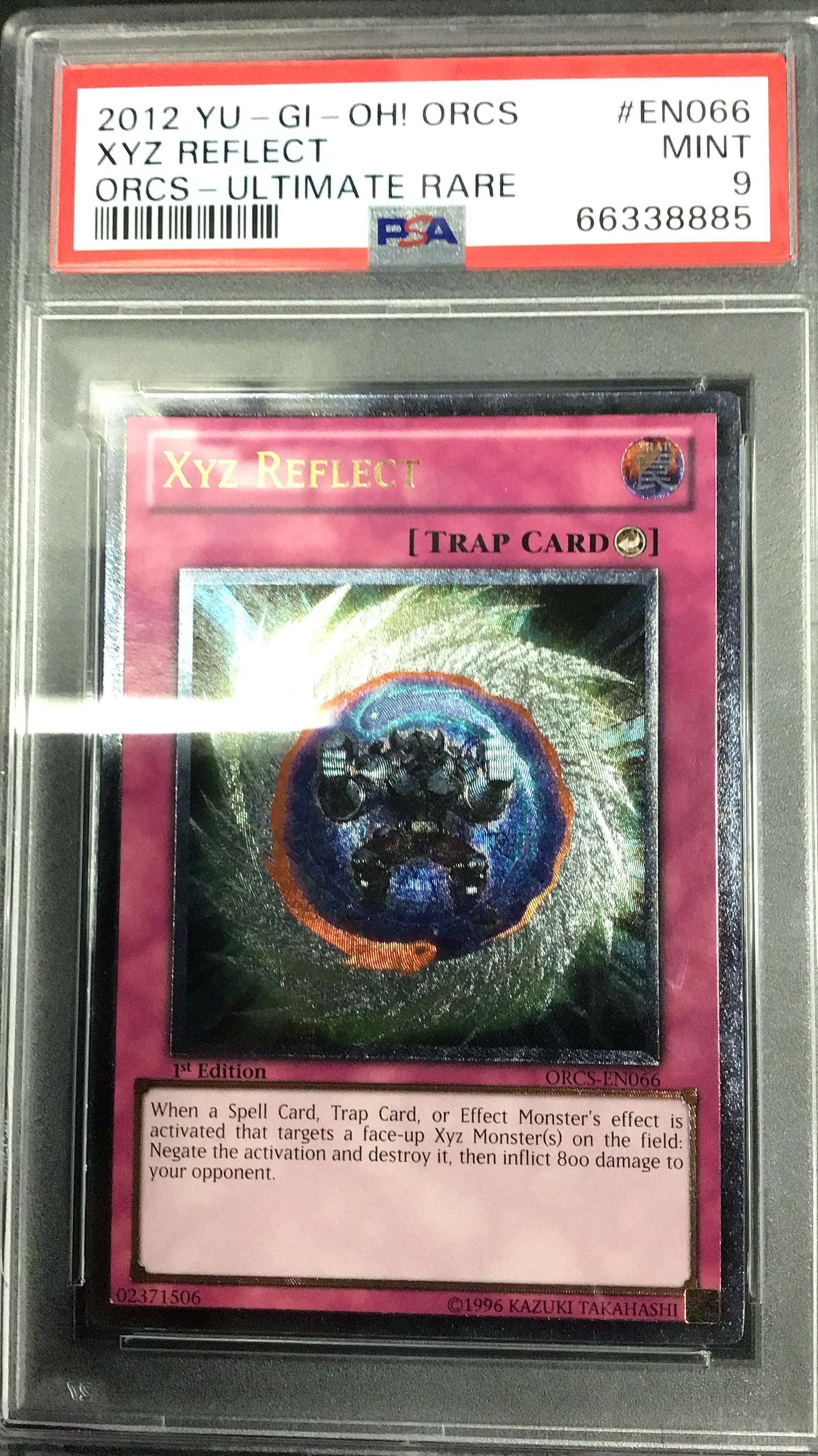 2012 Yu-gi-oh! Orcs-order Of Chaos En066 Xyz Reflect 1st Edition-ultimate Rare PSA 9 | GameStop