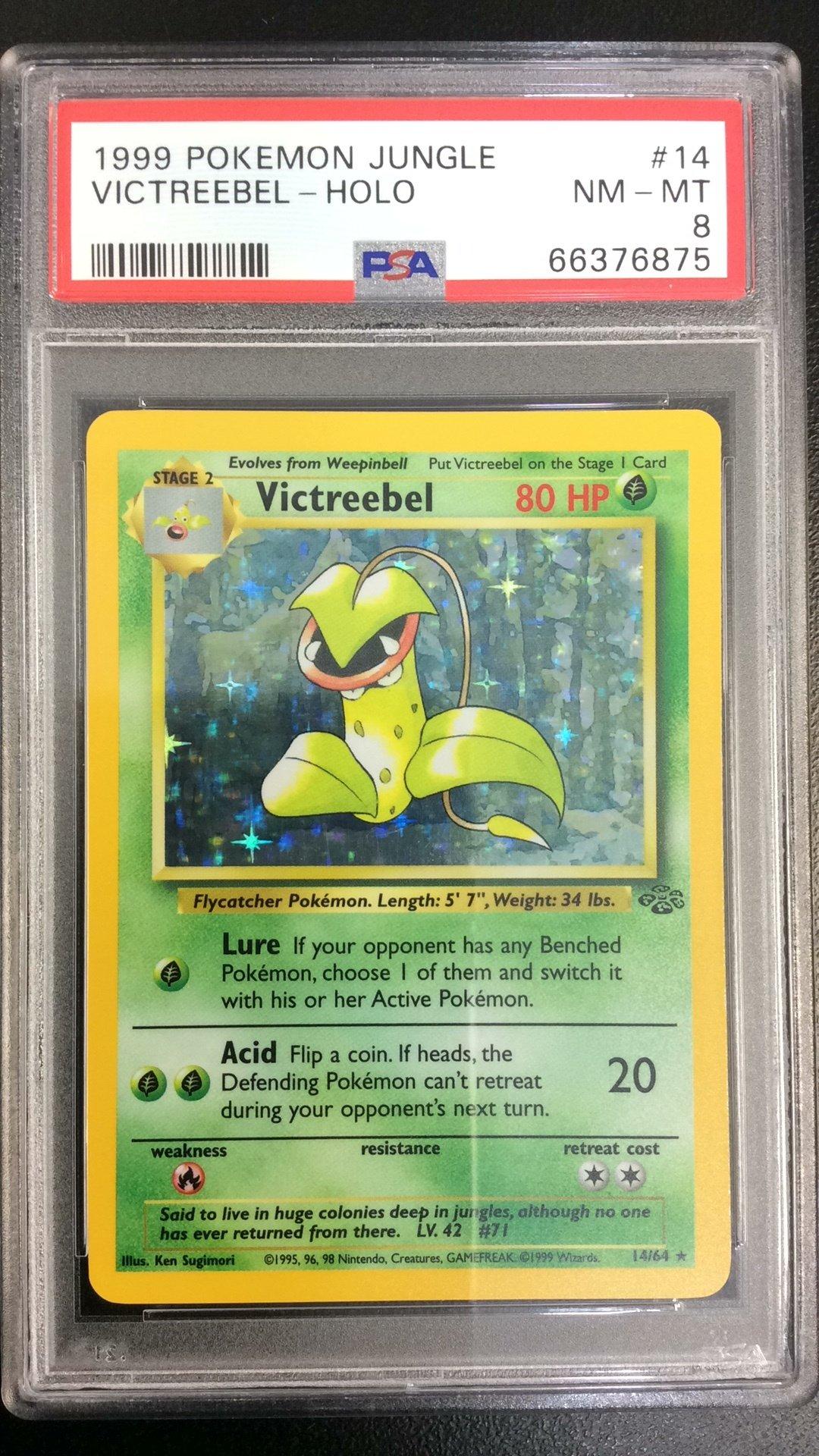 1999 Pokemon Jungle 14 Victreebel PSA 8 | GameStop