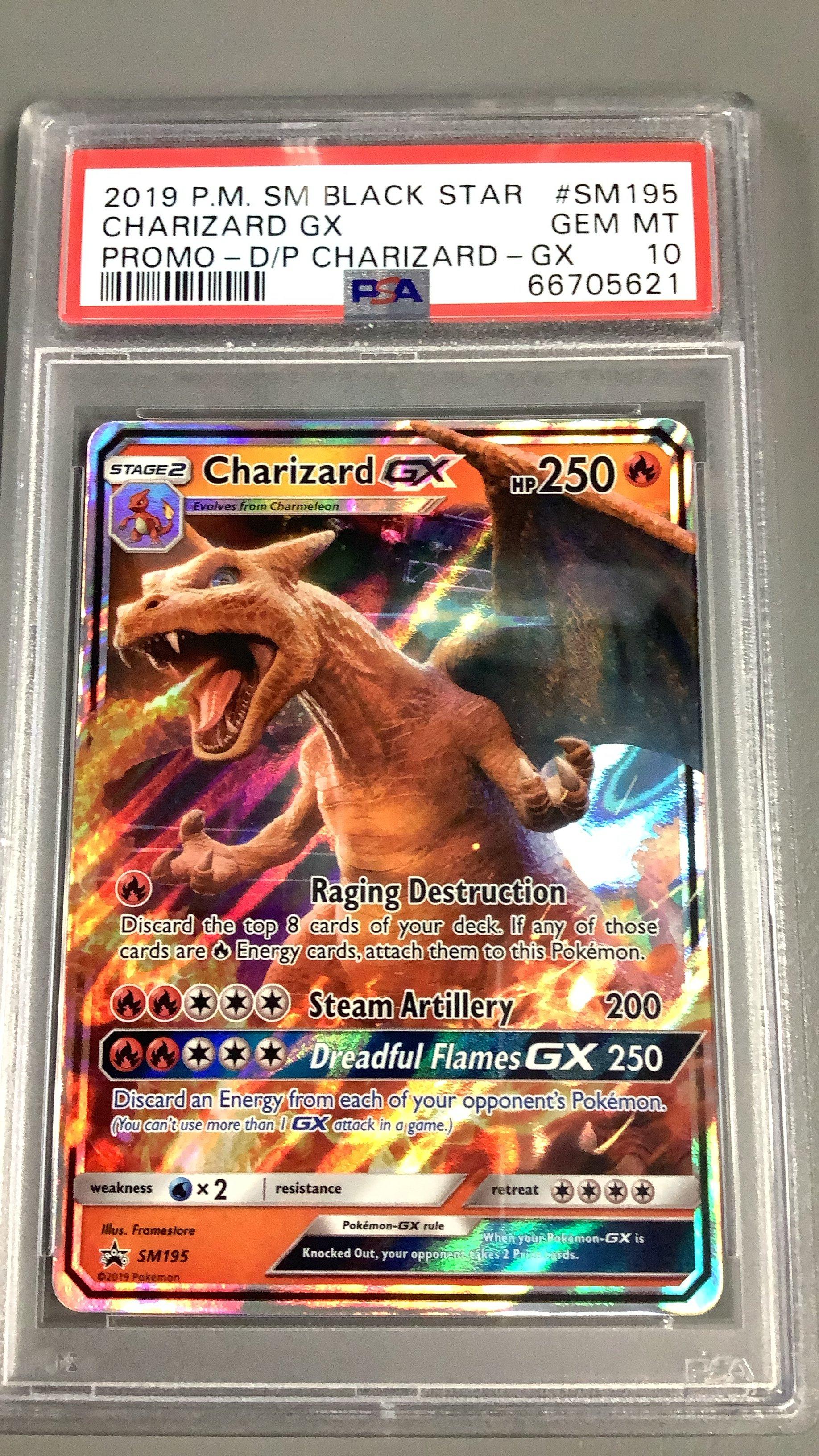 2019 Pokemon Sm Black Star Promo Sm195 Charizard Gx Detective Pikachu ...