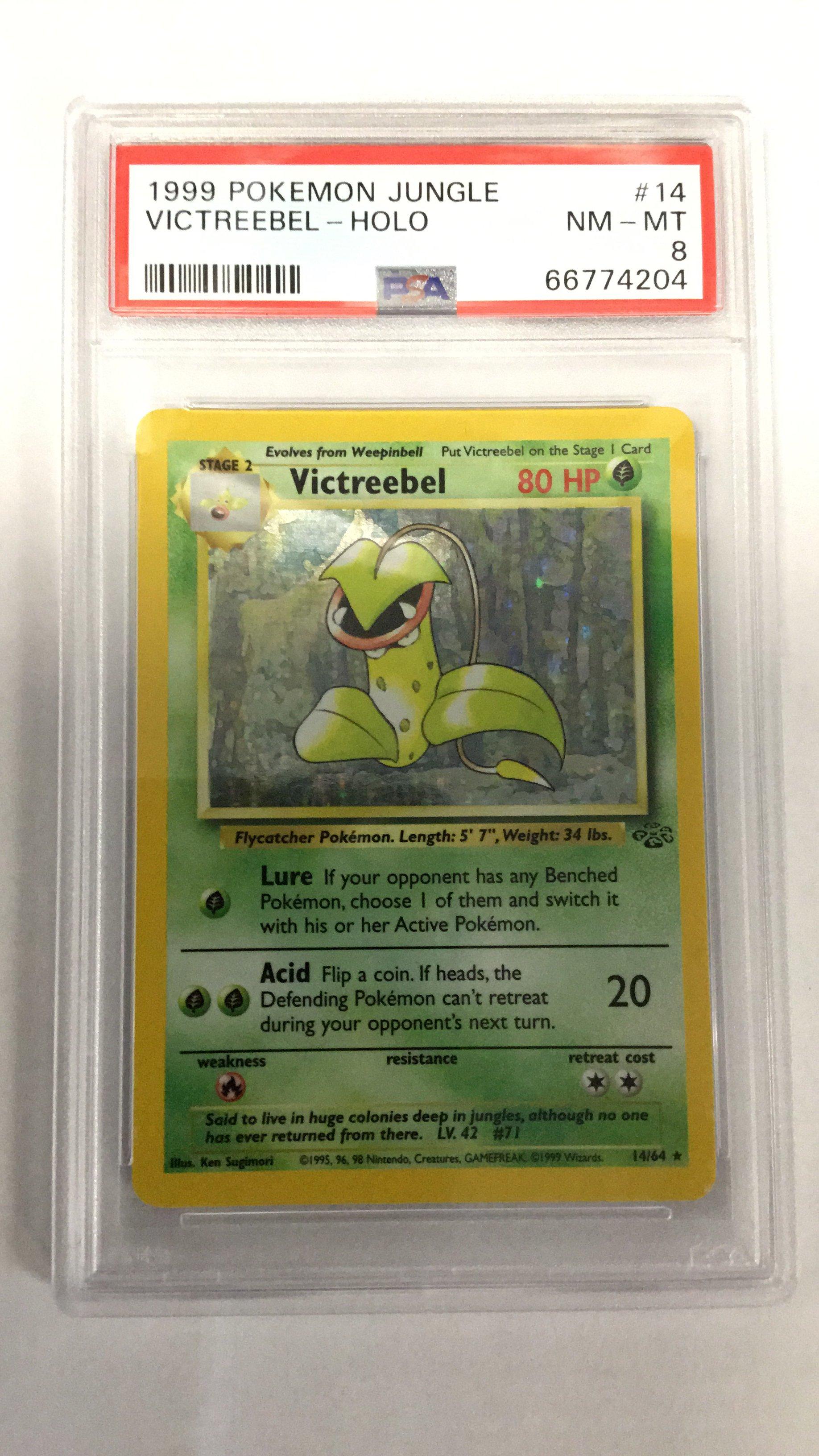 1999 Pokemon Jungle 14 Victreebel-holo PSA 8 | GameStop