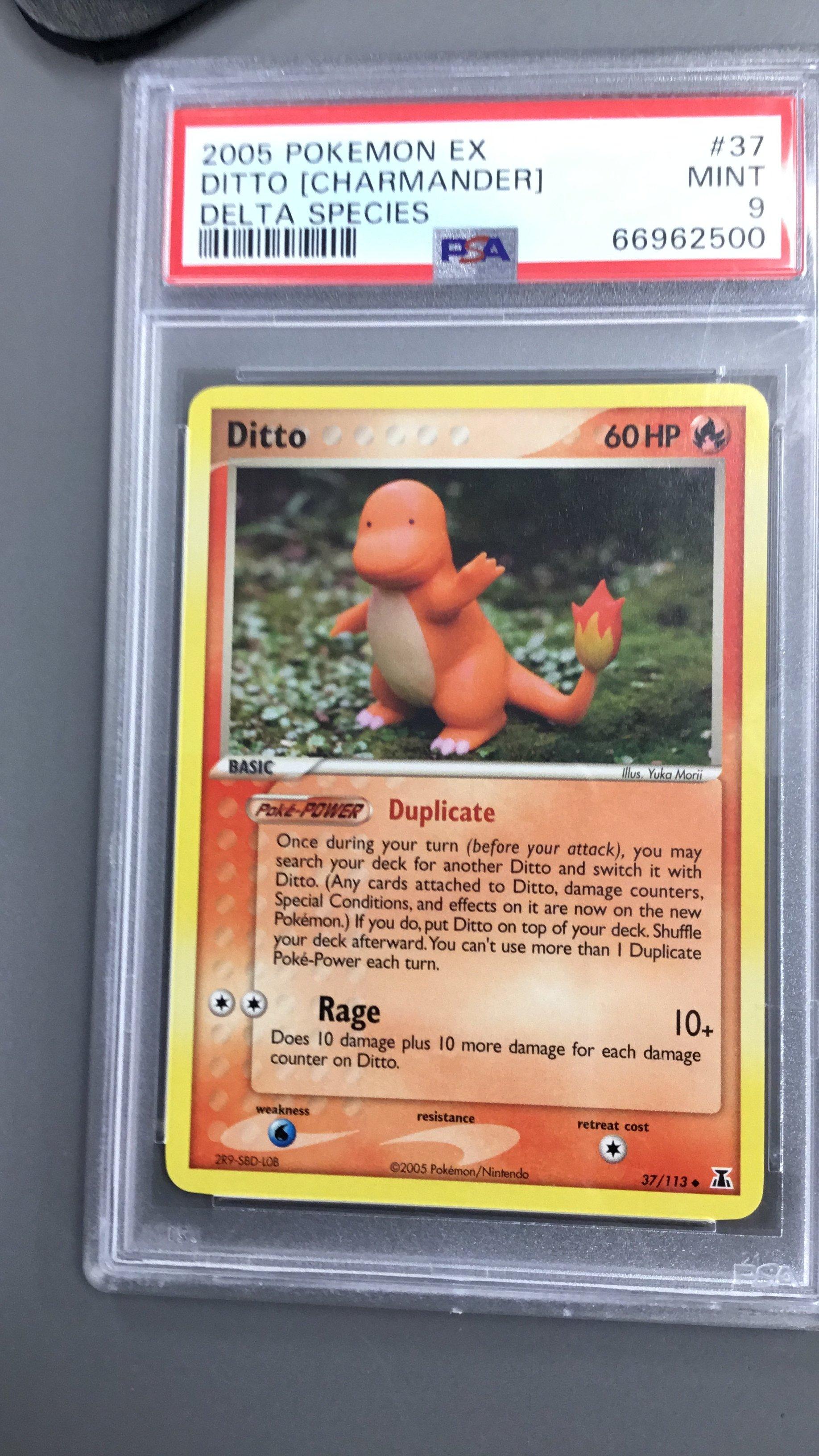 2005 Pokemon Ex Delta Species 37 Ditto [charmander] PSA 9 | GameStop