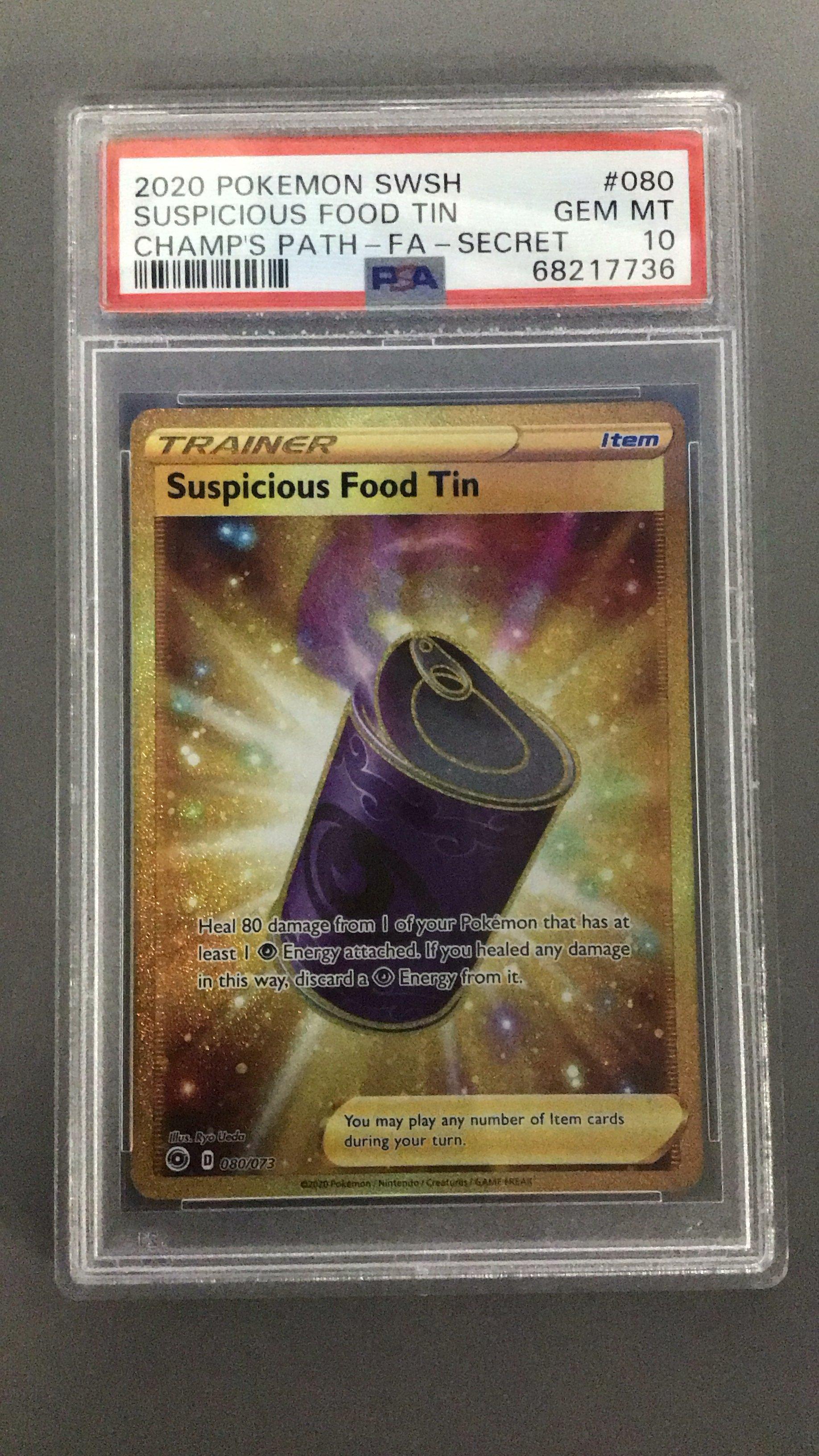 2020 Pokemon Sword & Shield Champion's Path 080 Full Art/suspicious ...