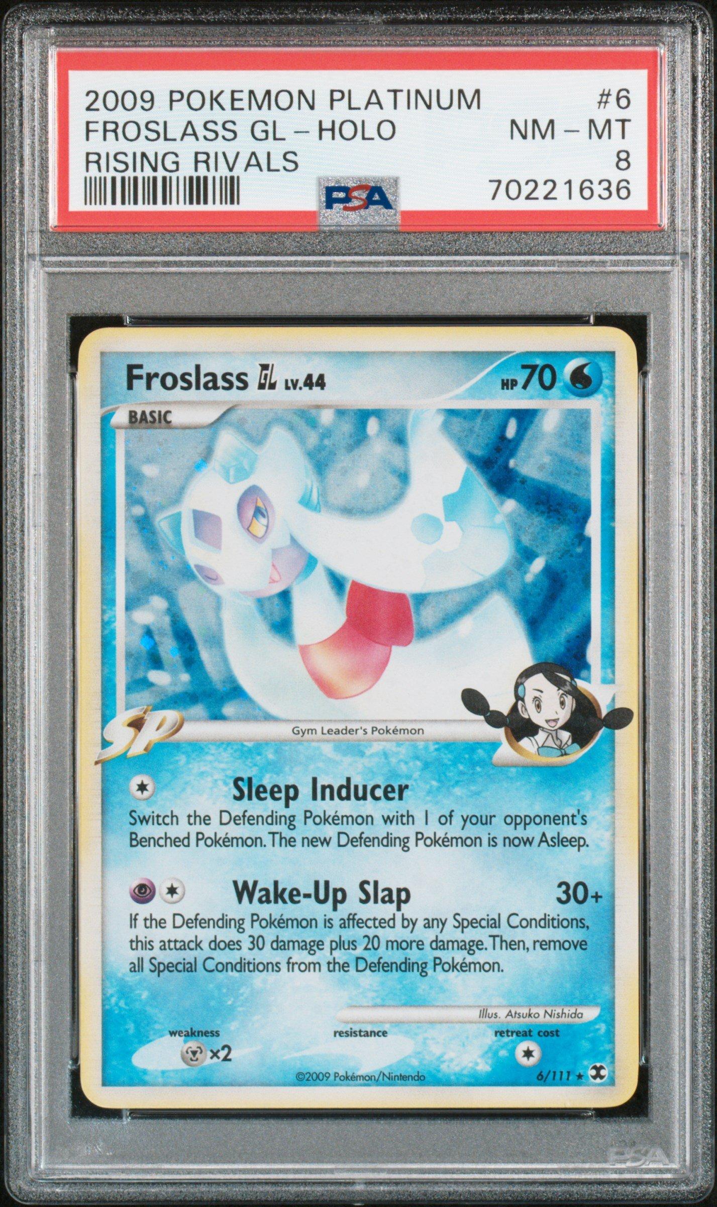 2009 Pokemon Platinum Rising Rivals 6 Froslass Gl-holo PSA 8 | GameStop