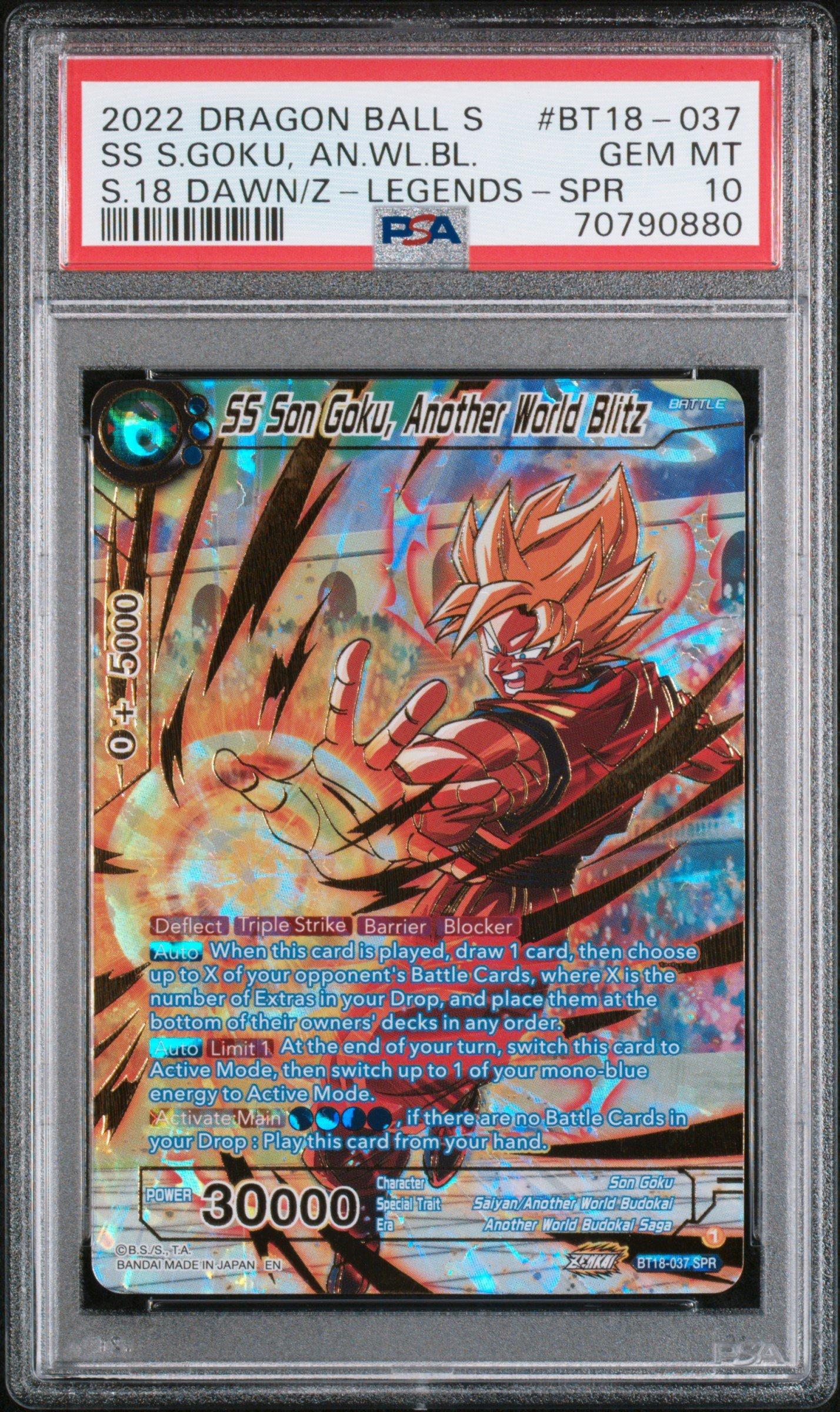 2022 Dragon Ball Super Card Game Series 18 Dawn Of The Z-legends Bt18 ...