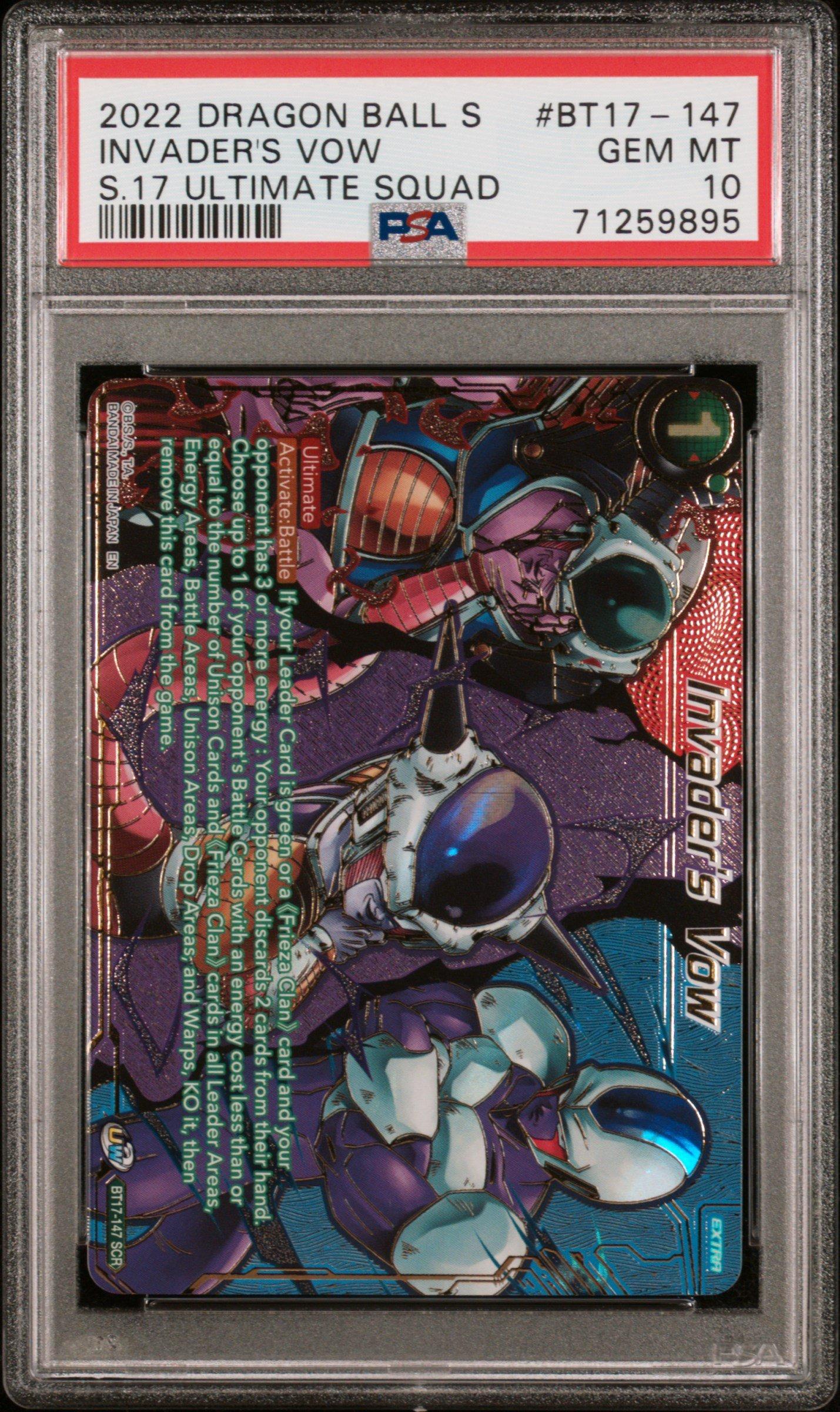 2022 Dragon Ball Super Card Game Series 17 Ultimate Squad Bt17-147 ...