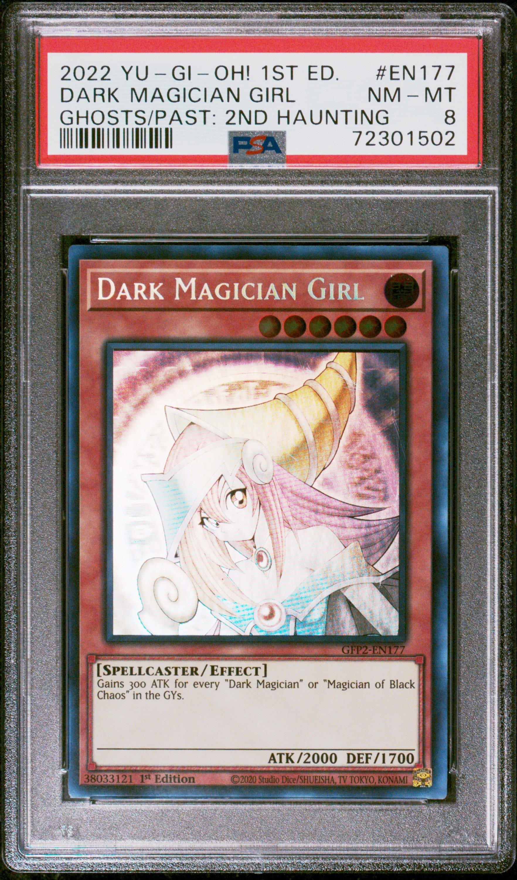 2022 Yu-gi-oh! Gfp2-ghosts From The Past: The 2nd Haunting En177 Dark Magician Girl 1st Edition ...