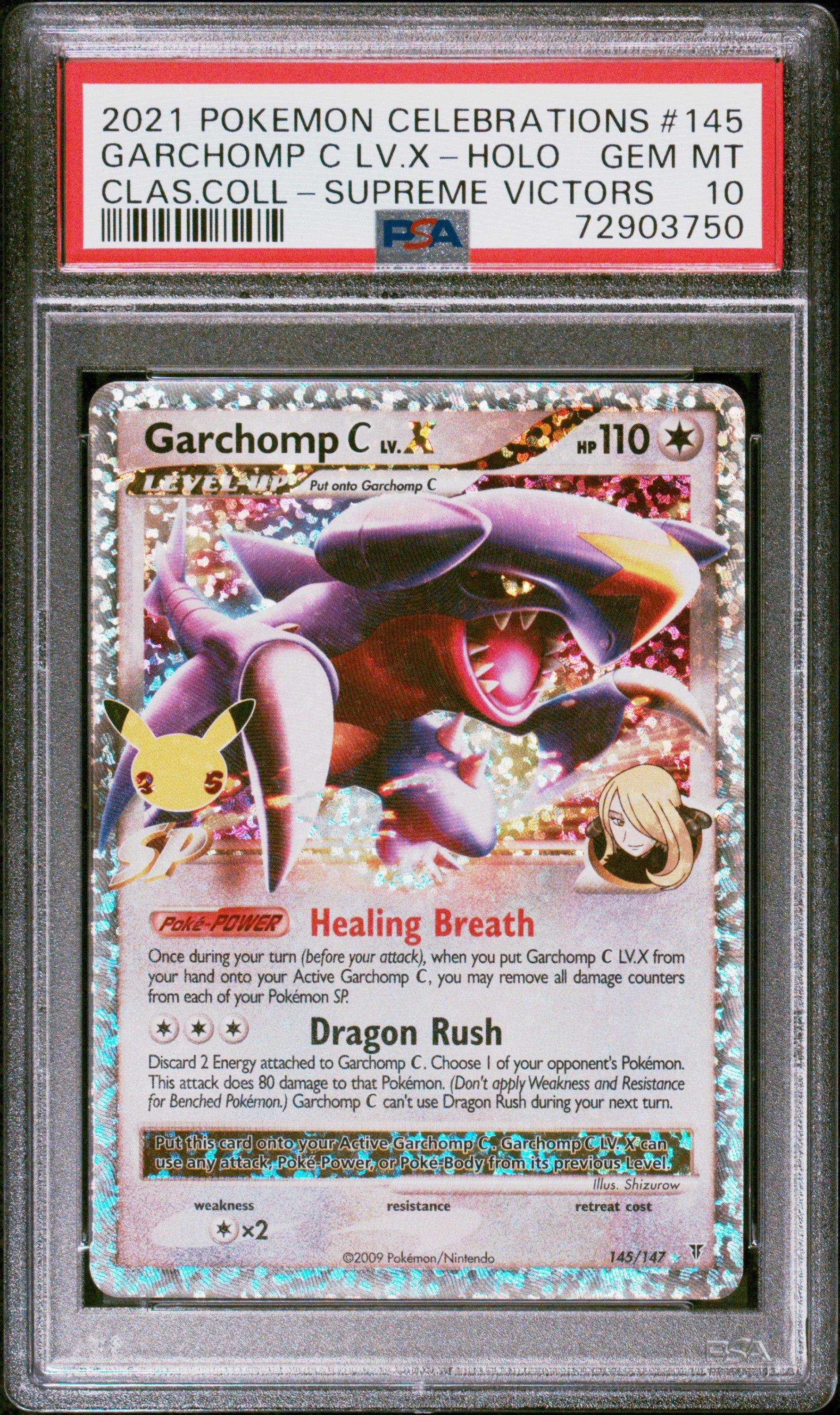 2021 Pokemon Celebrations Classic Collection 145 Garchomp C Lv.x PSA 10 | GameStop