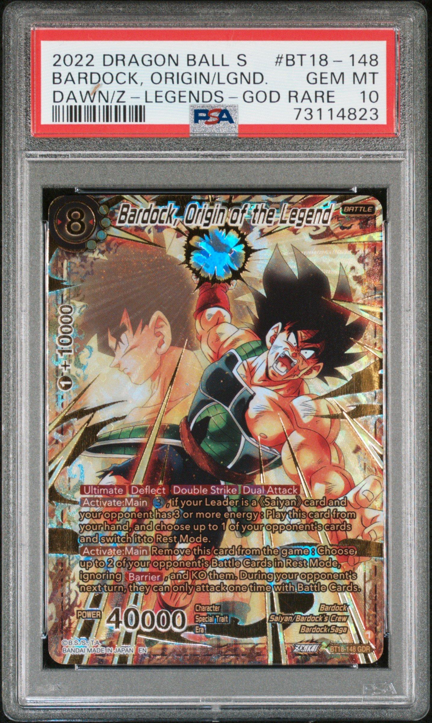 2022 Dragon Ball Super Card Game Series 18 Dawn Of The Z-legends Bt18 ...