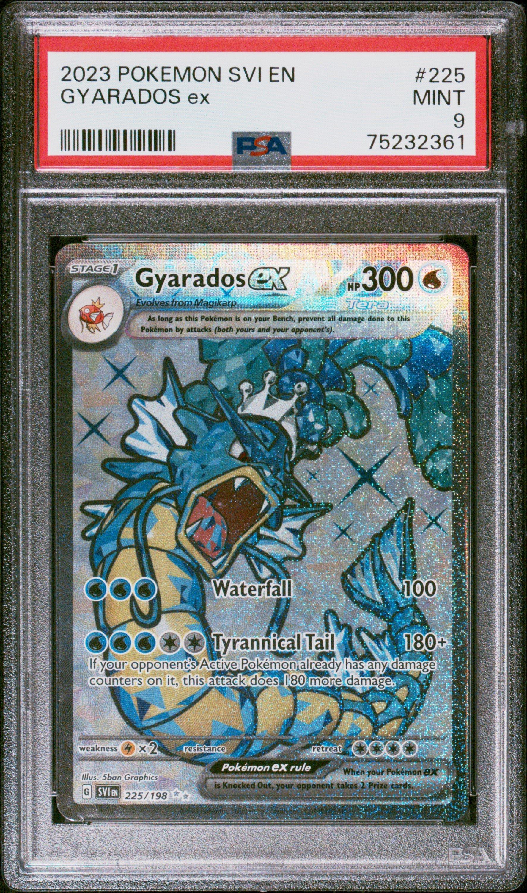 2023 Pokemon Svi En-scarlet & Violet 225 Gyarados Ex PSA 9 | GameStop
