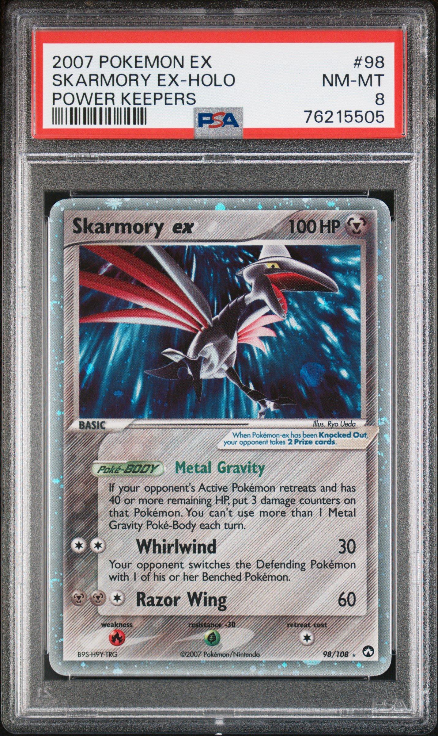 2007 Pokemon Ex Power Keepers 98 Skarmory Ex PSA 8 | GameStop