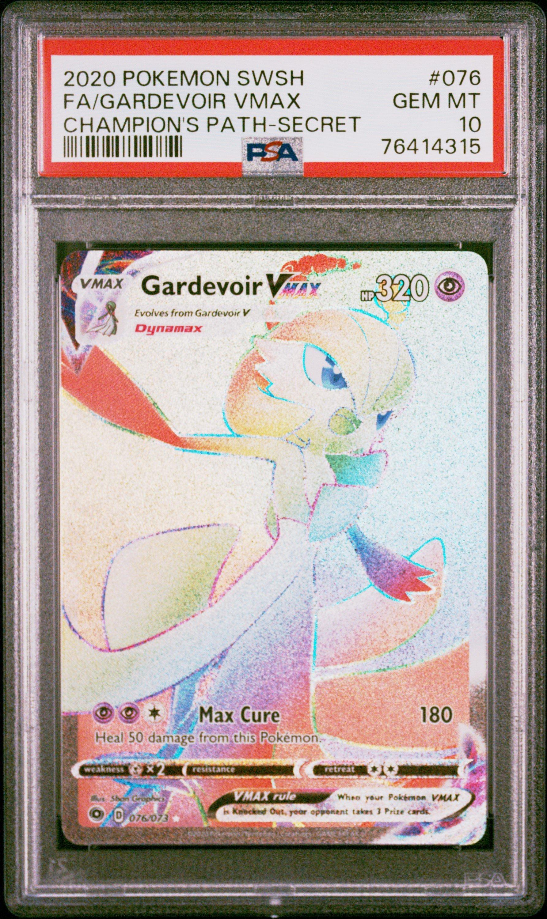 2020 Pokemon Sword & Shield Champion's Path 076 Full Art/gardevoir Vmax ...