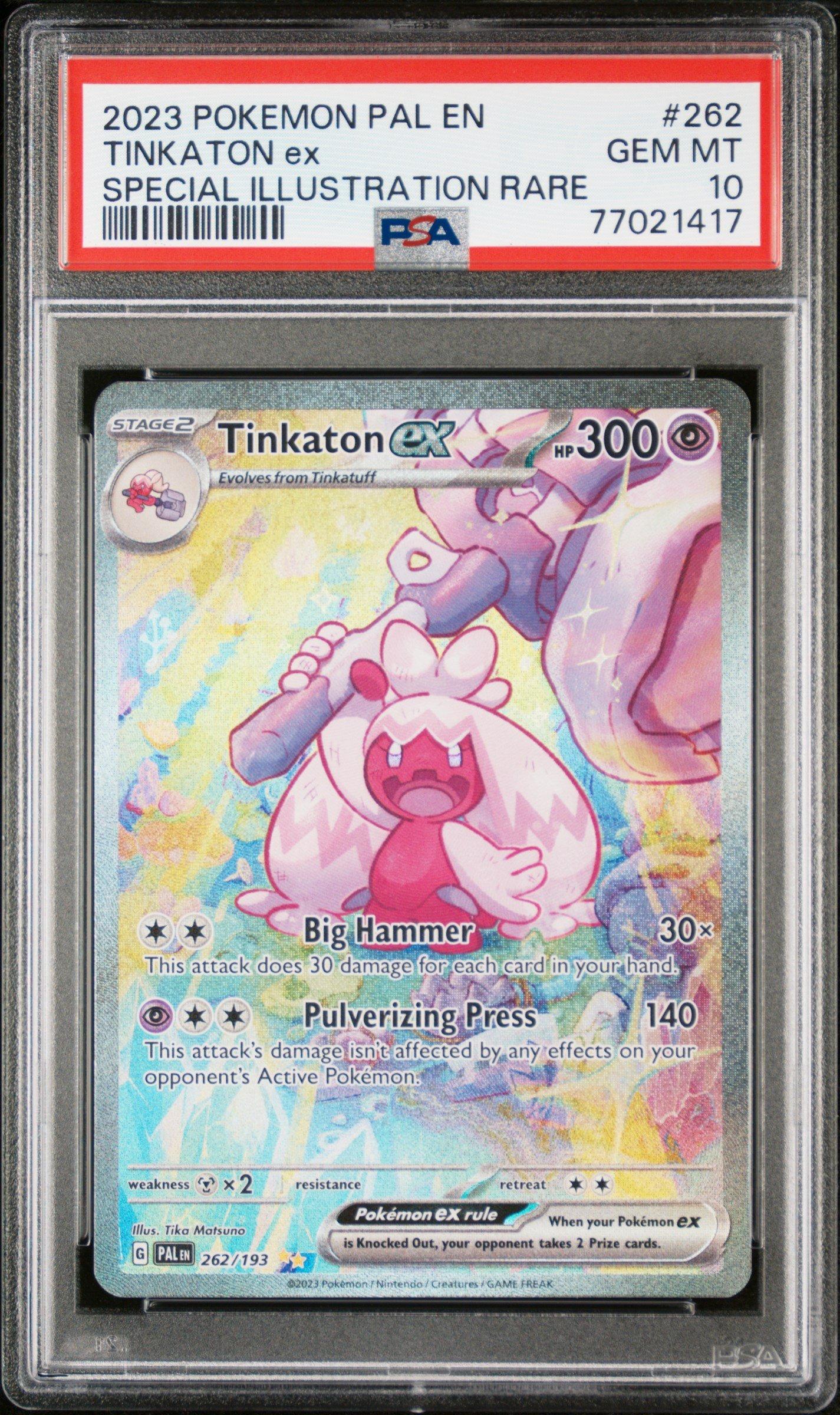 2023 Pokemon Pal En-paldea Evolved 262 Tinkaton Ex PSA 10 | GameStop