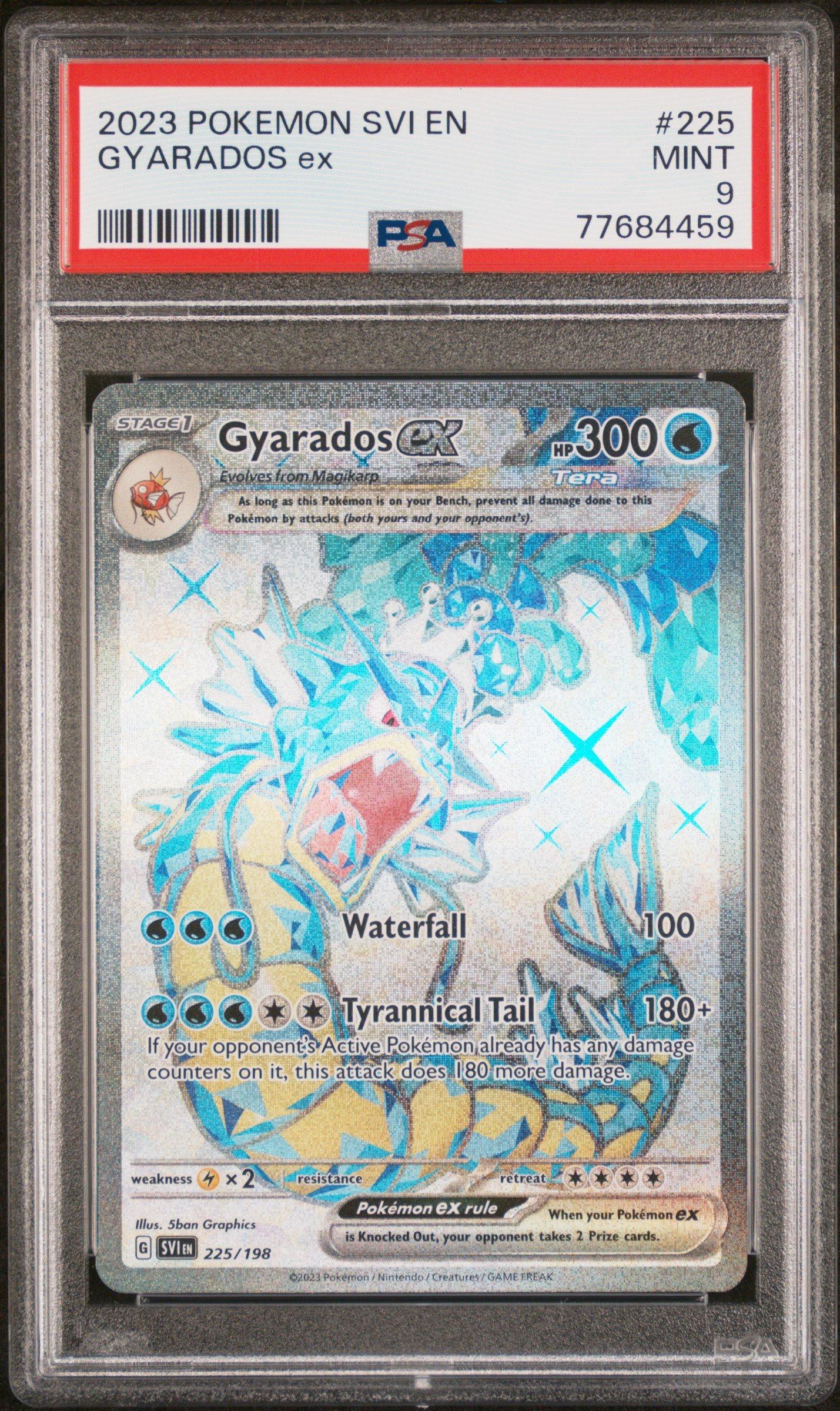 2023 Pokemon Svi En-scarlet & Violet 225 Gyarados Ex PSA 9 | GameStop