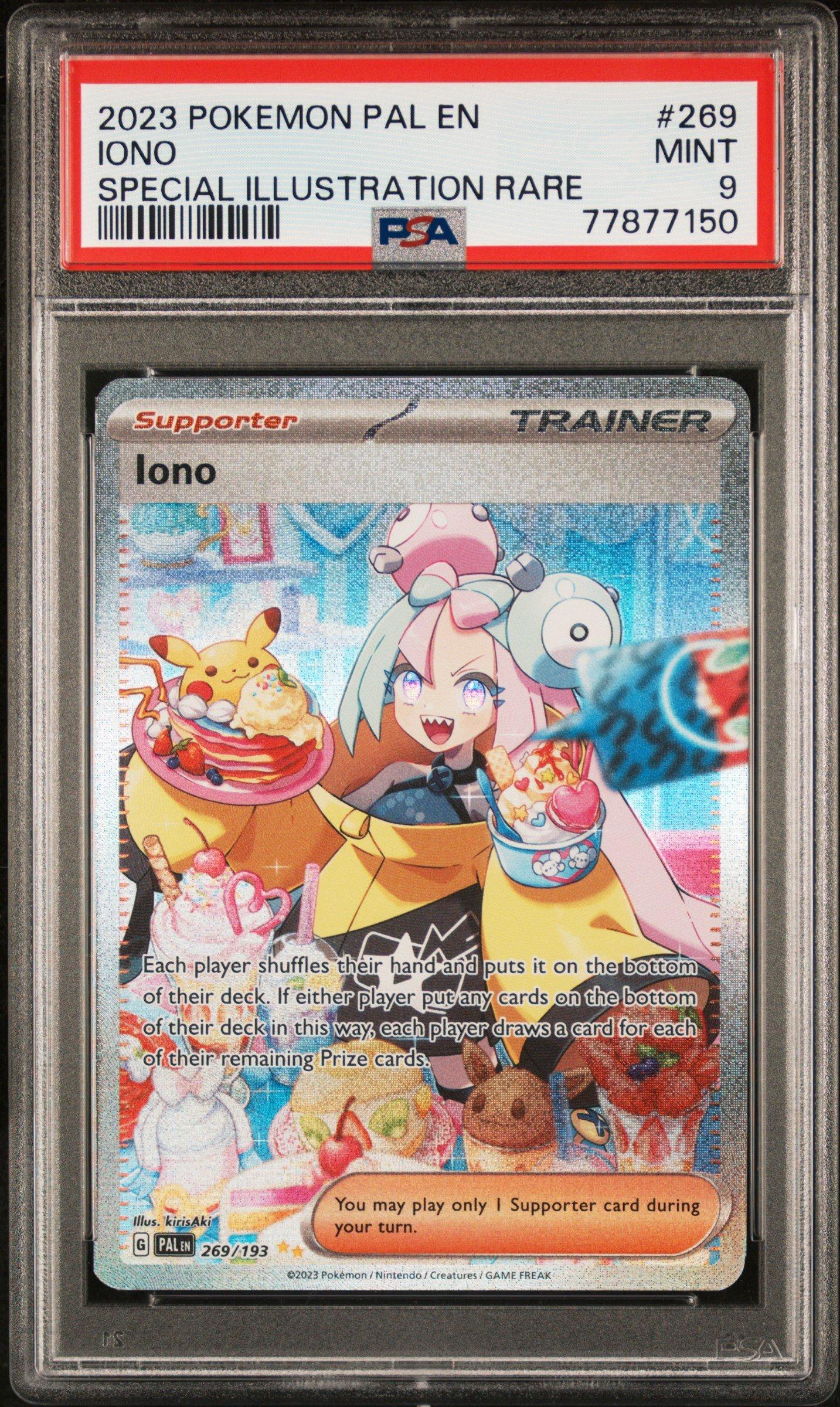 2023 Pokemon Pal En-paldea Evolved 269 Iono Special Illustration Rare ...