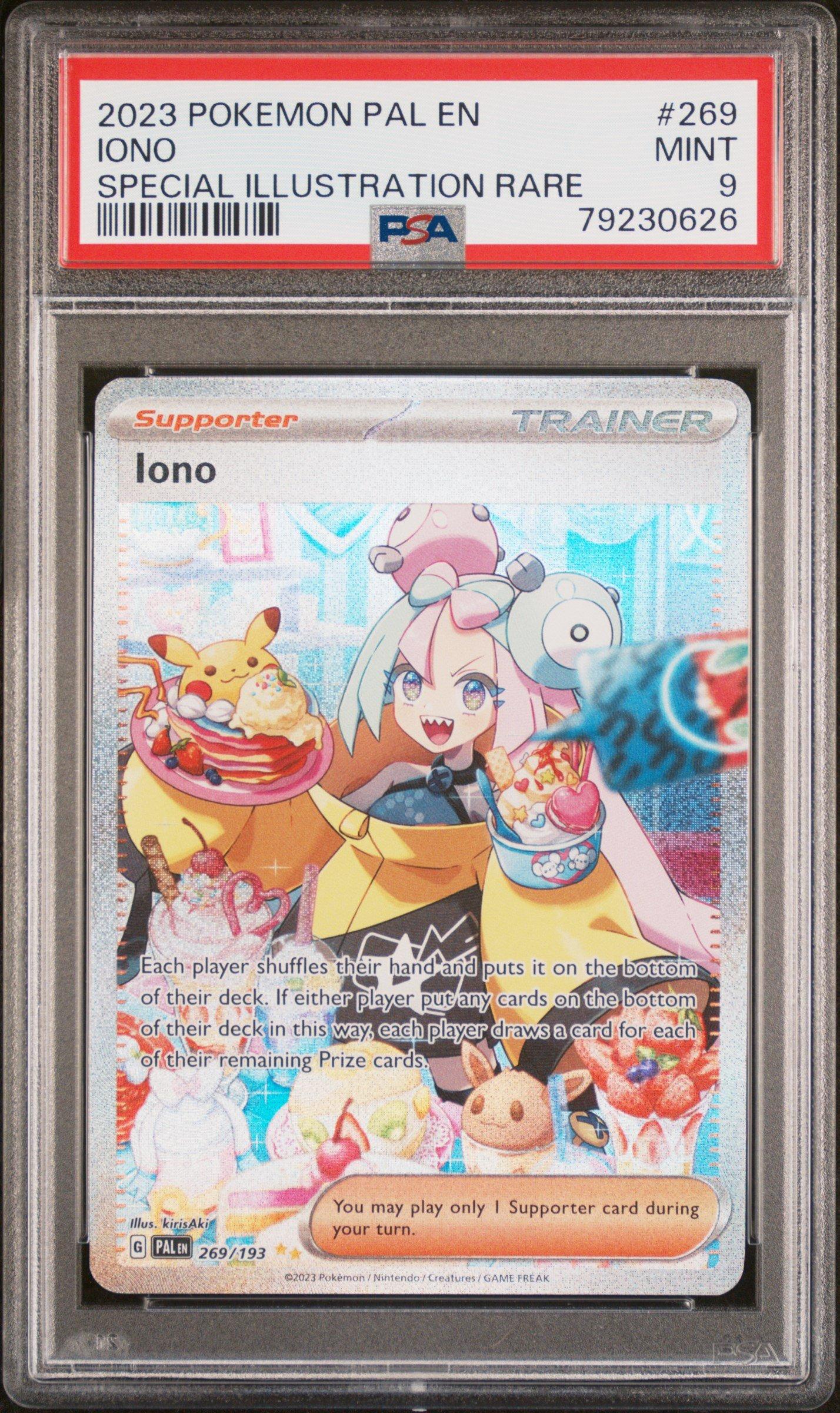 2023 Pokemon Pal En-paldea Evolved 269 Iono Special Illustration Rare ...
