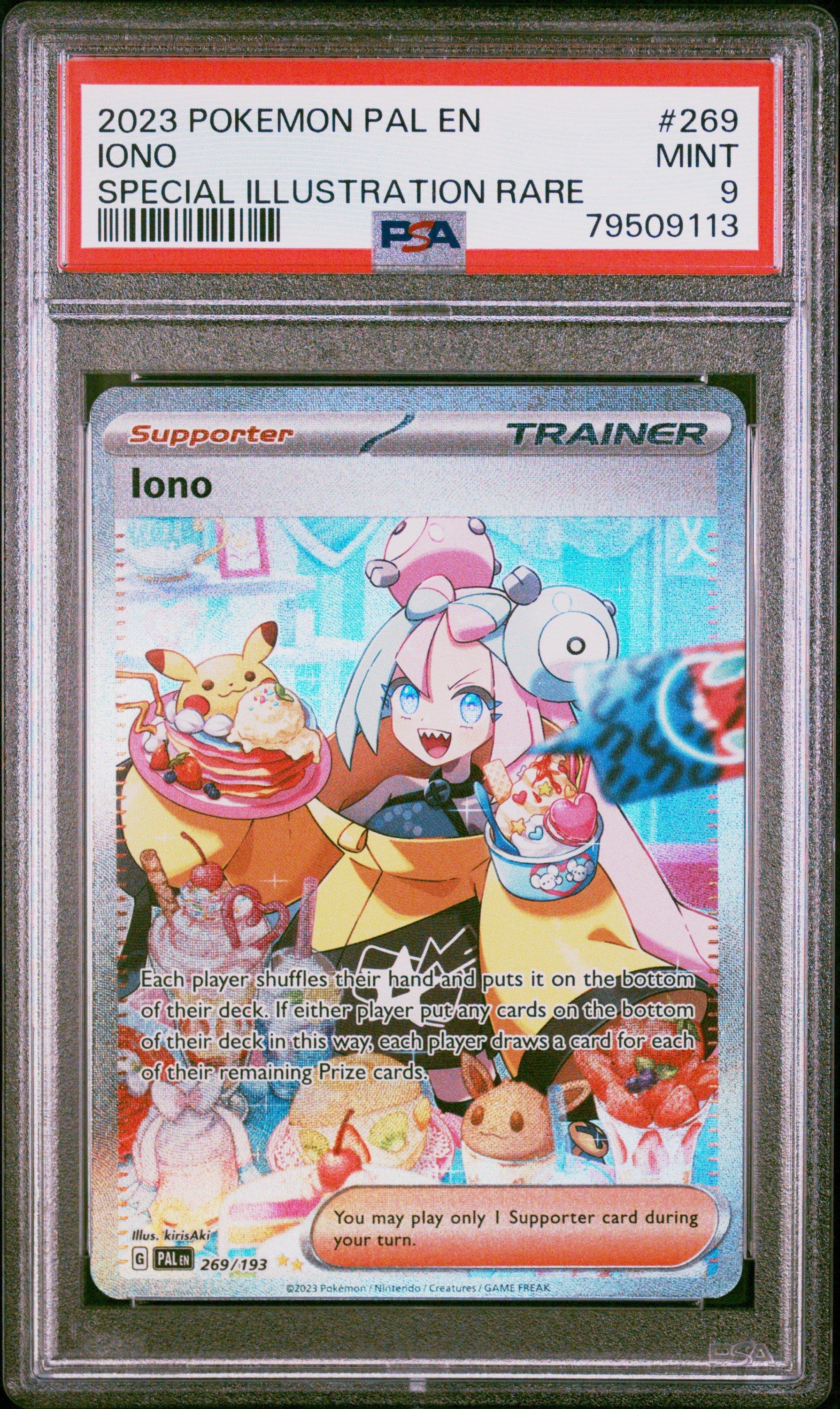 2023 Pokemon Pal En-paldea Evolved 269 Iono Special Illustration Rare ...