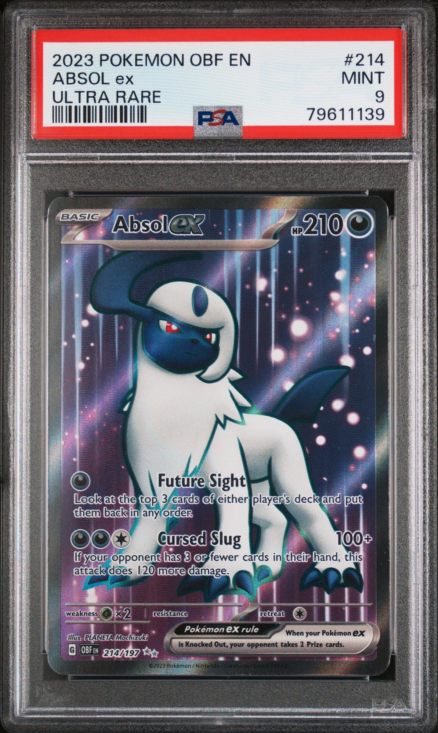 2023 Pokemon Obf En-obsidian Flames 214 Absol Ex PSA 9 | GameStop