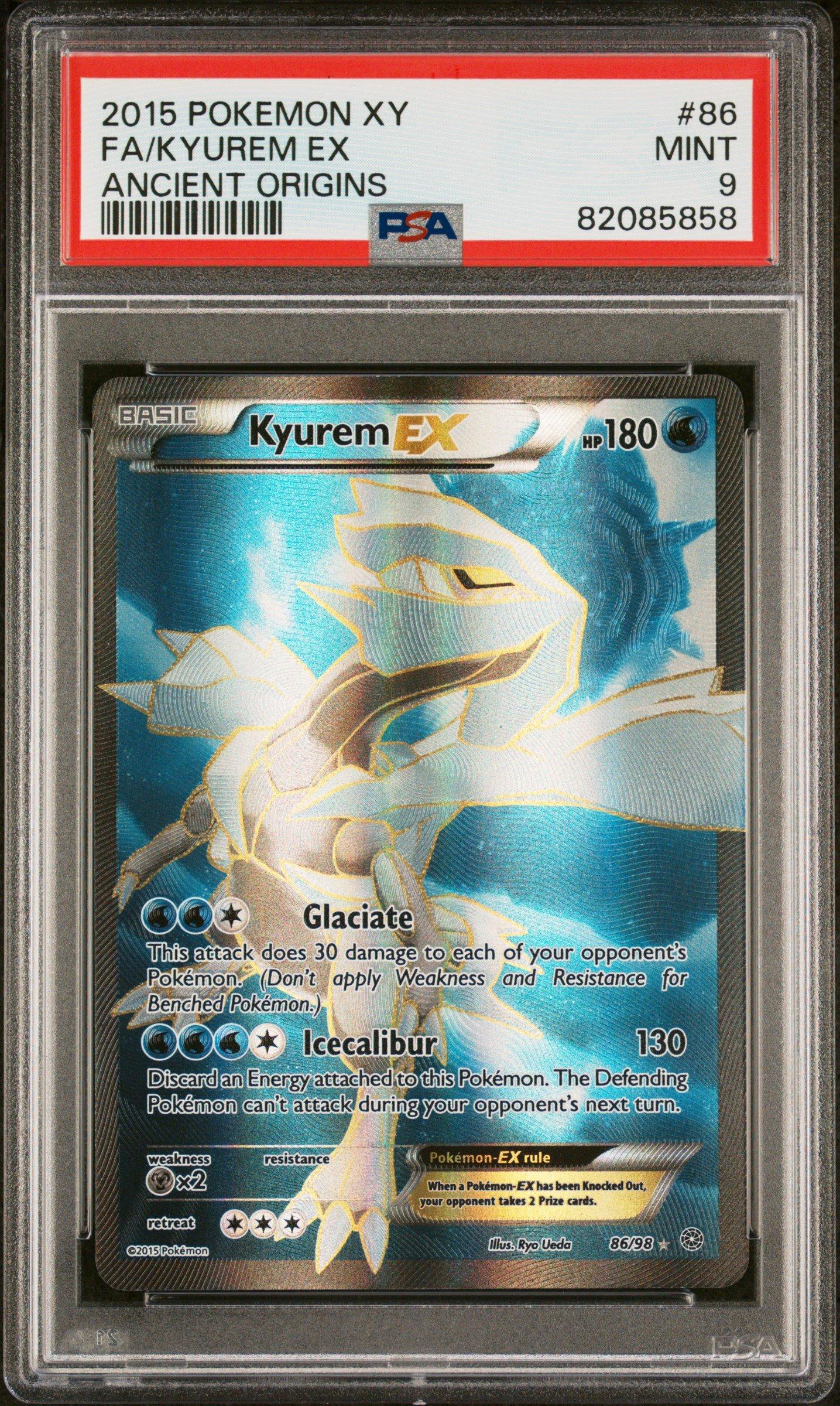 2015 Pokemon Xy Ancient Origins 86 Full Art/kyurem Ex PSA 9 | GameStop