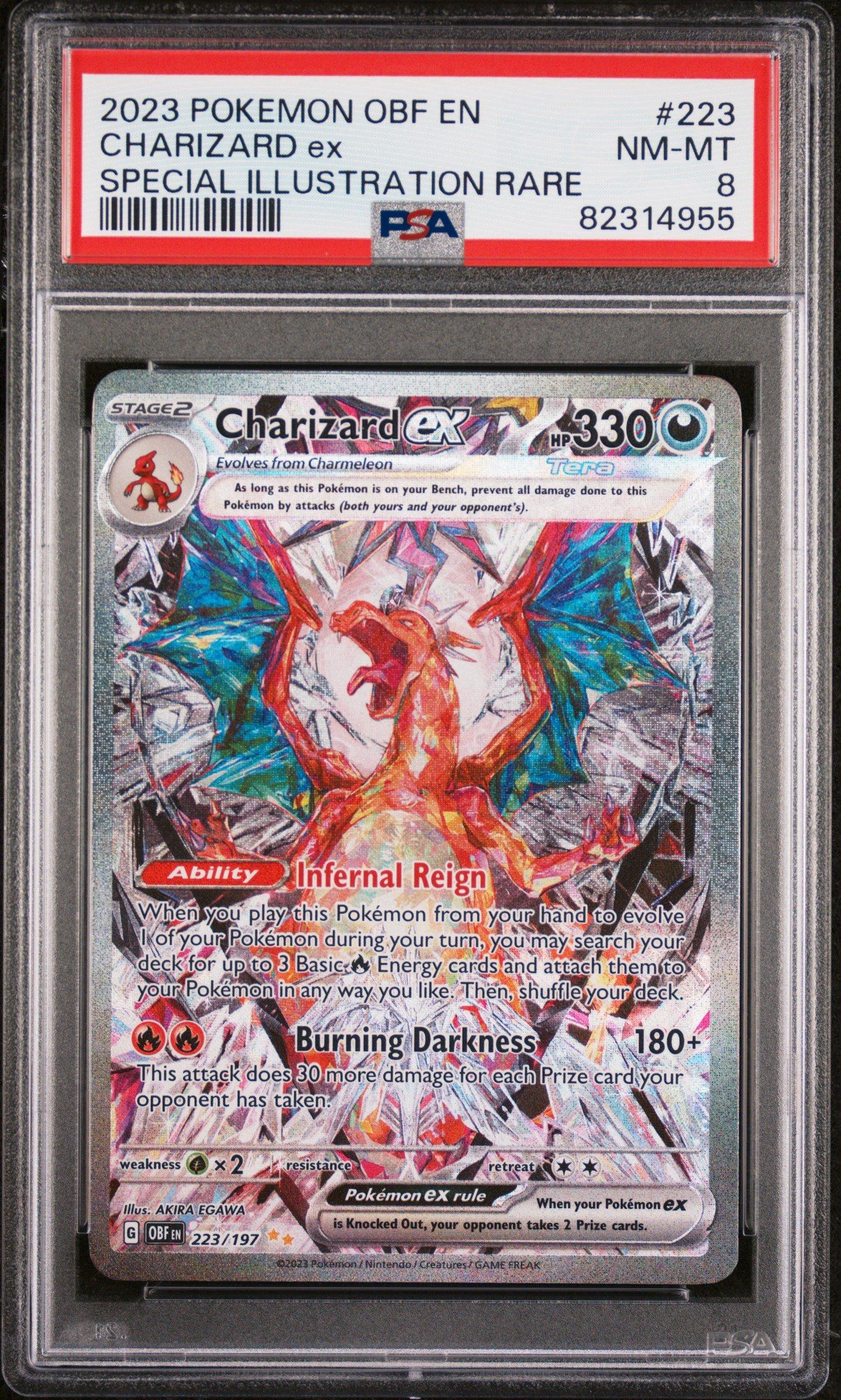 2023 Pokemon Obf En-obsidian Flames 223 Charizard Ex Special ...