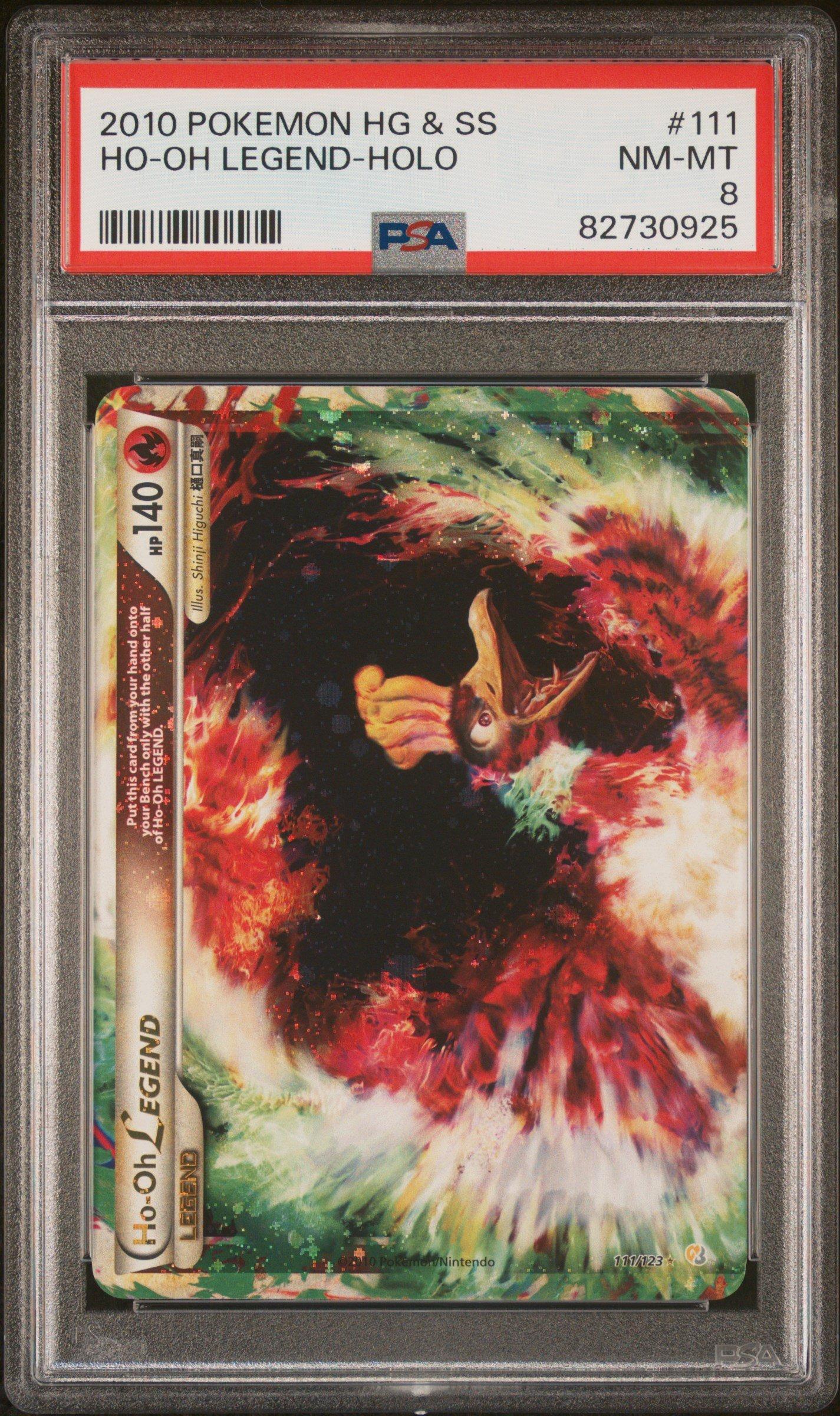 2010 Pokemon Heartgold & Soulsilver 111 Ho-oh Legend-holo PSA 8 | GameStop