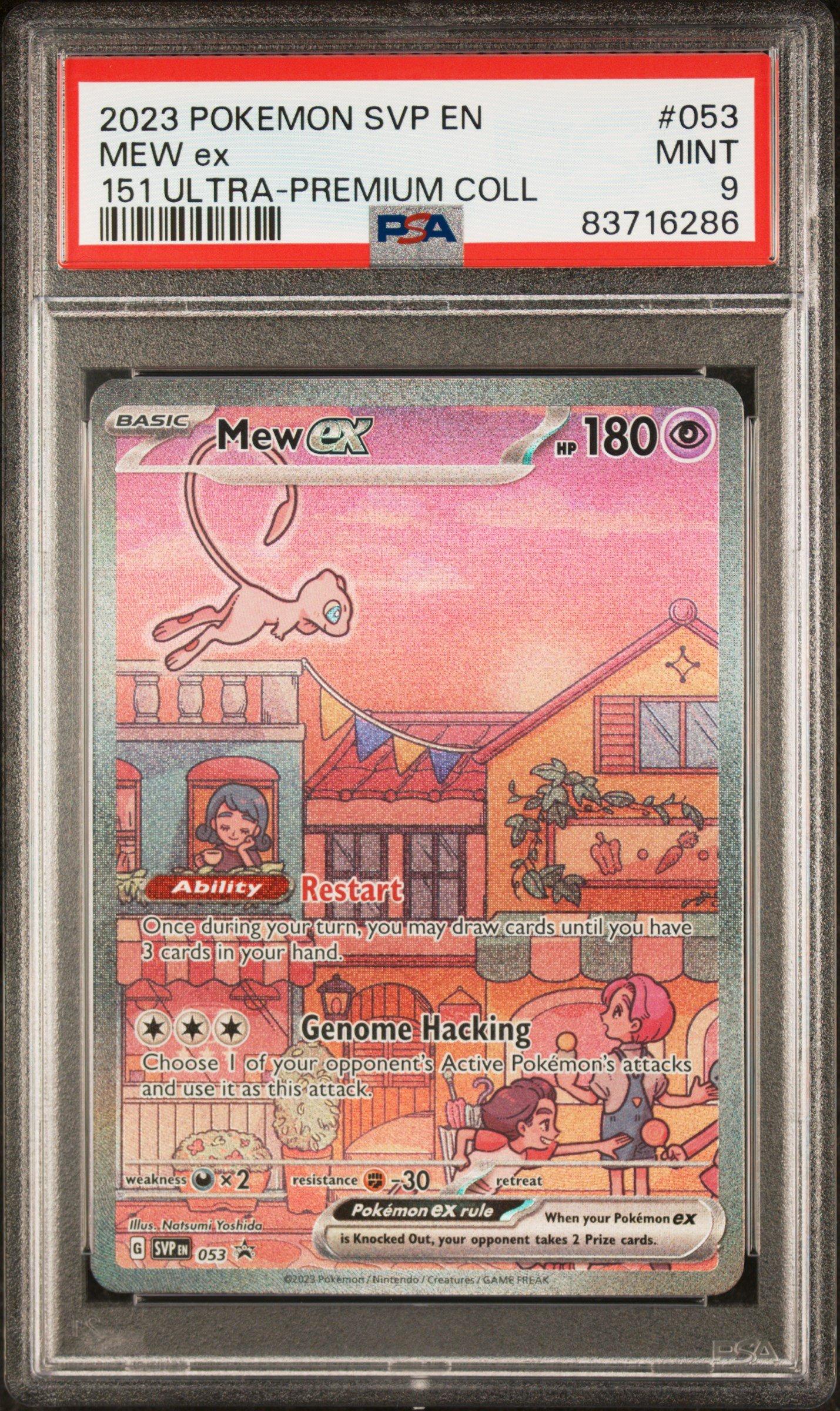 2023 Pokemon Svp En-sv Black Star Promo 053 Mew Ex PSA 9 | GameStop
