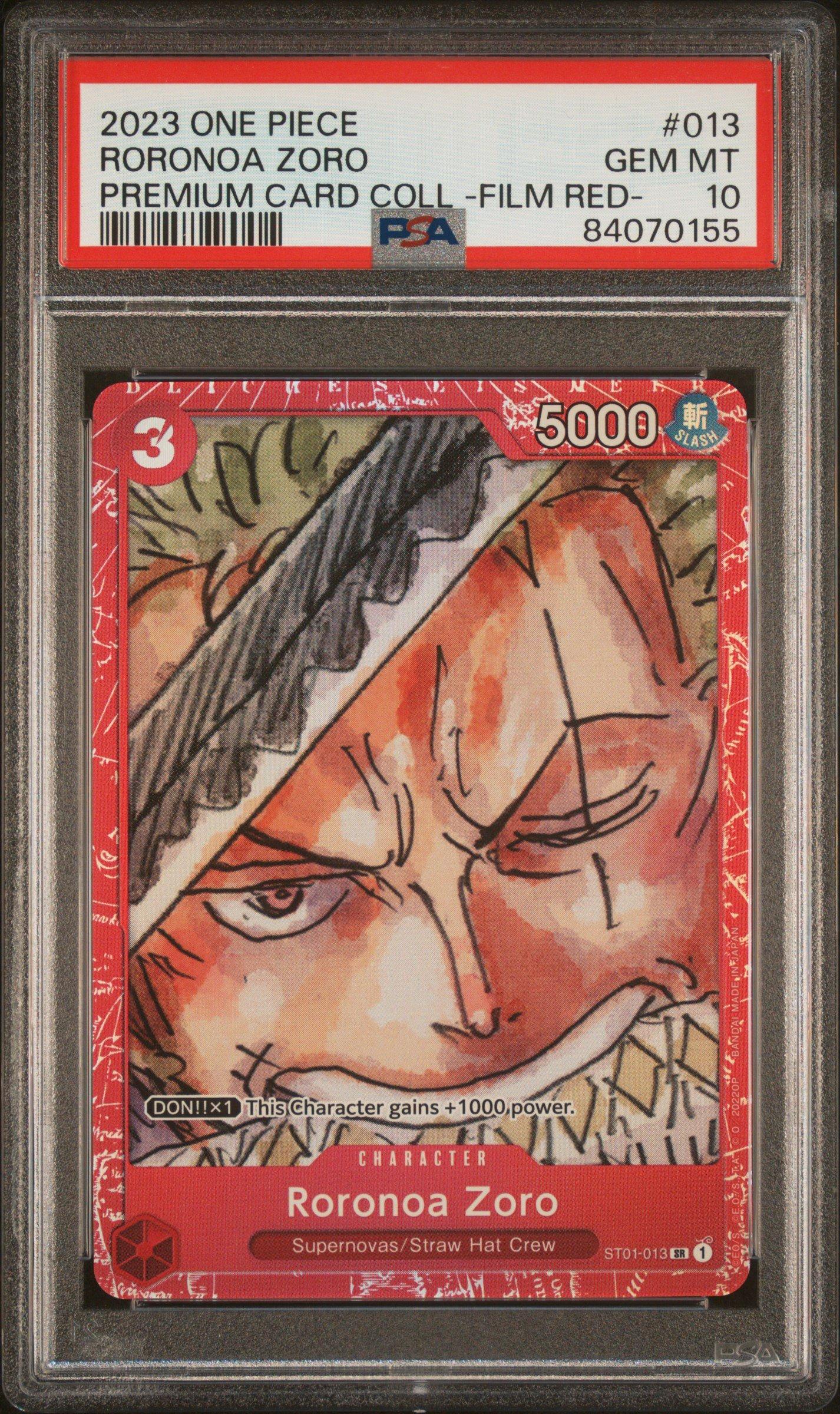2023 One Piece Premium Card Collection -one Piece Film Red- 013 Roronoa ...