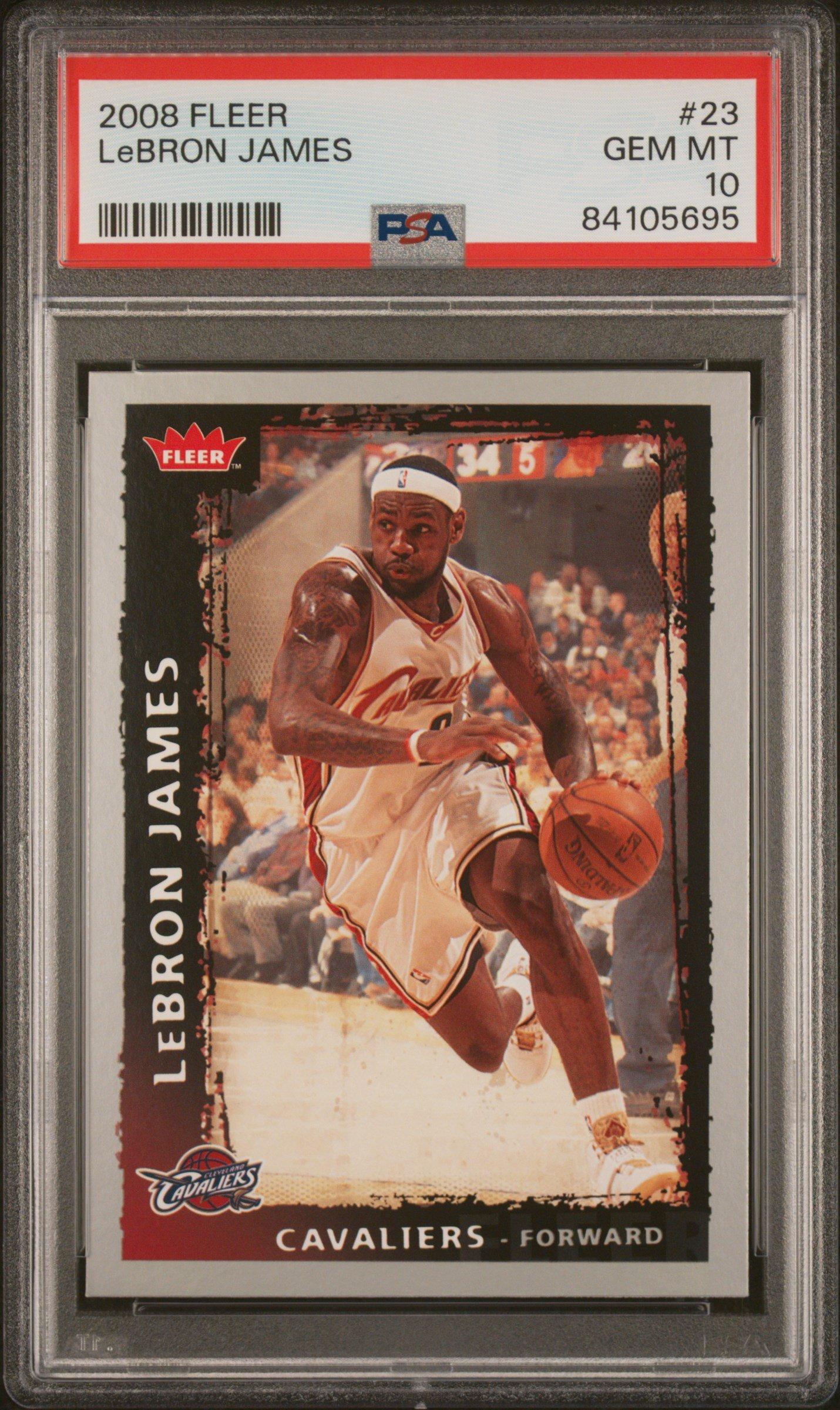 2008 Fleer 23 Lebron James PSA 10 | GameStop