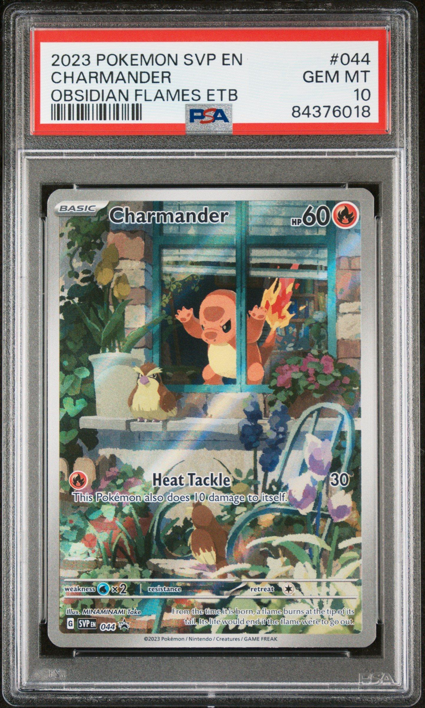 2023 Pokemon Svp En-sv Black Star Promo 044 Charmander Obsidian Flames ...