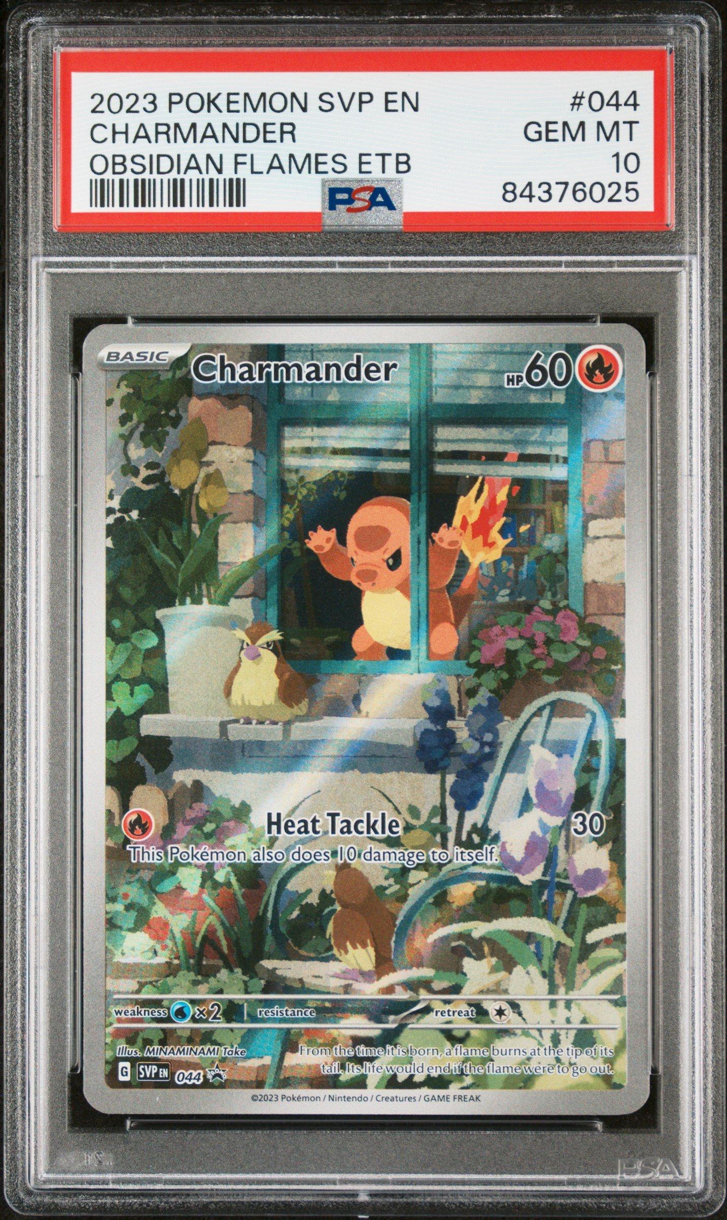 2023 Pokemon Svp En-sv Black Star Promo 044 Charmander Obsidian Flames ...