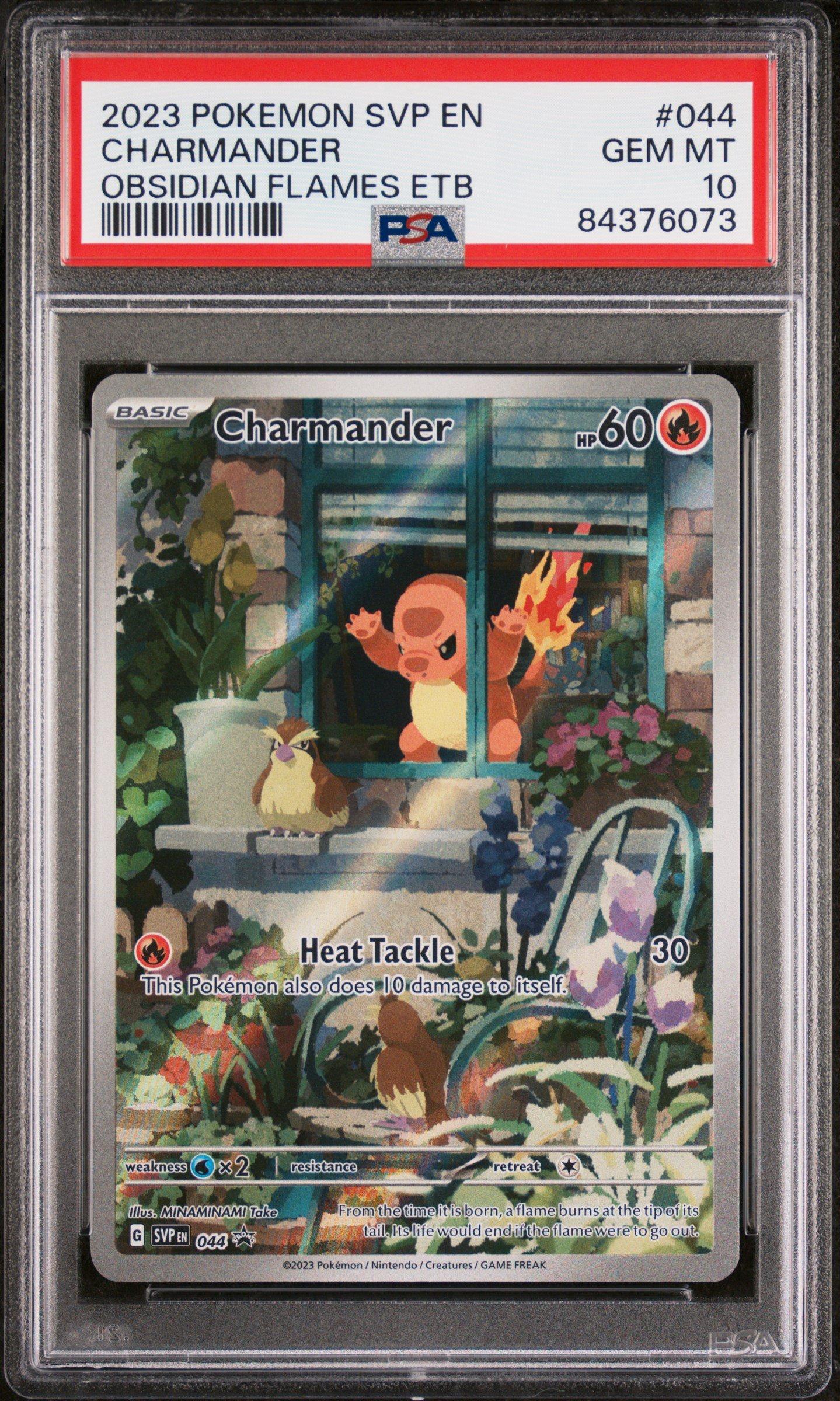2023 Pokemon Svp En-sv Black Star Promo 044 Charmander Obsidian Flames ...