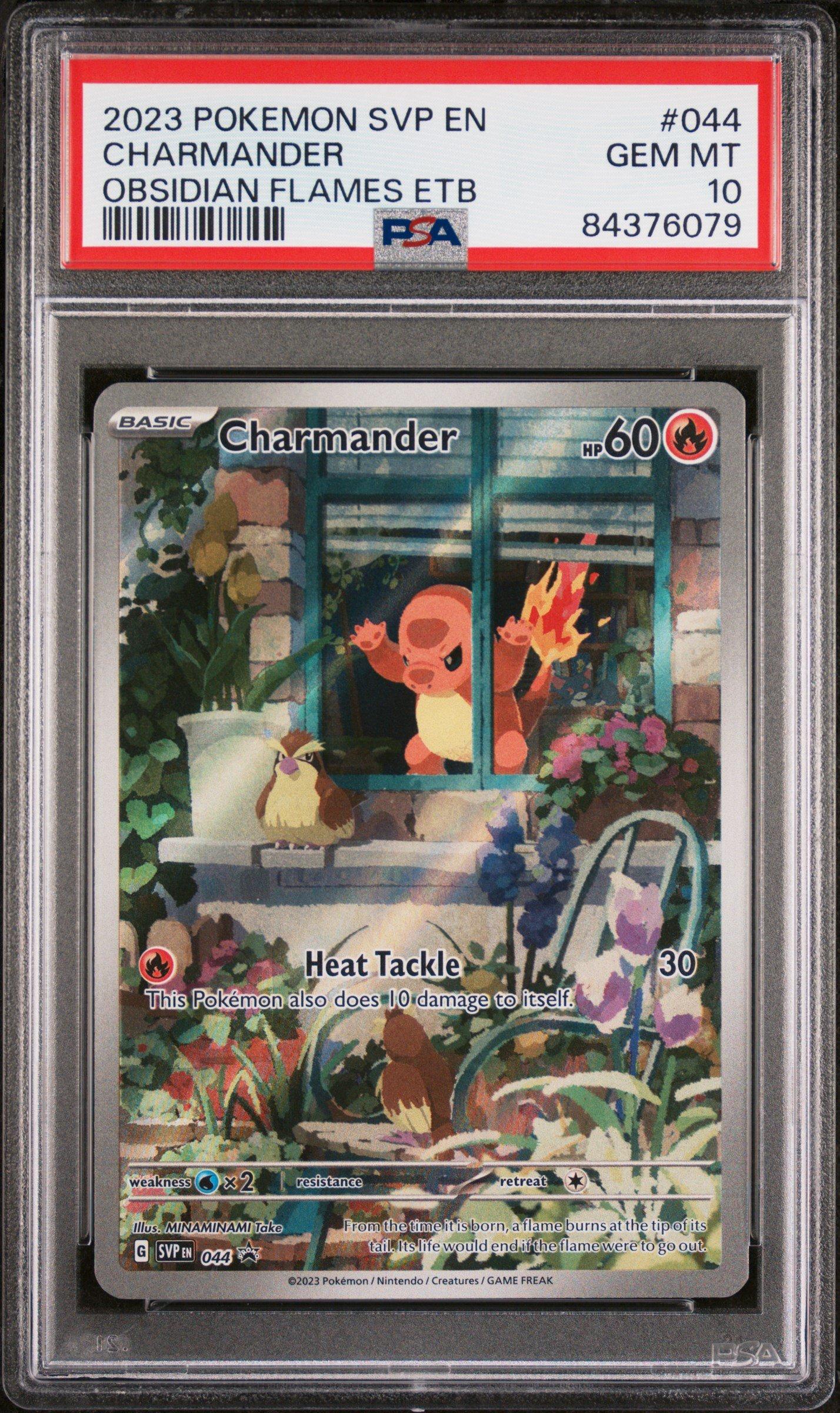 2023 Pokemon Svp En-sv Black Star Promo 044 Charmander Obsidian Flames ...