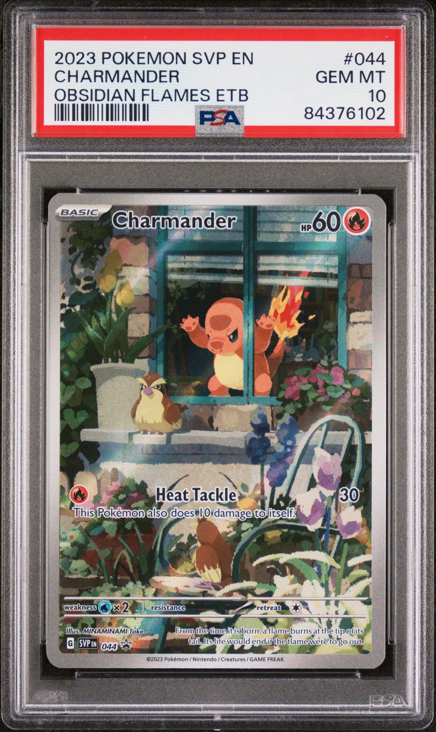 2023 Pokemon Svp En-sv Black Star Promo 044 Charmander Obsidian Flames ...