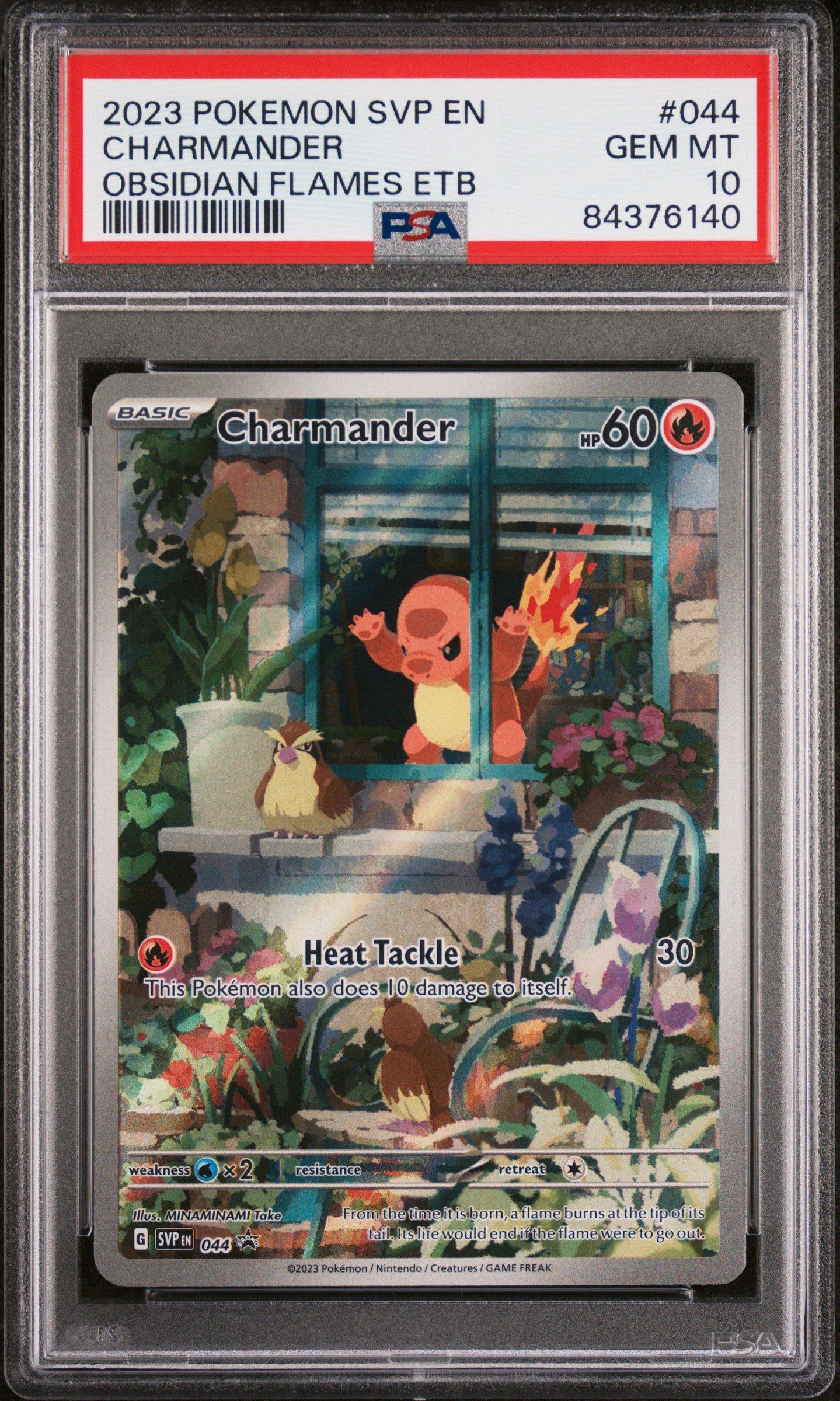 2023 Pokemon Svp En-sv Black Star Promo 044 Charmander Obsidian Flames ...