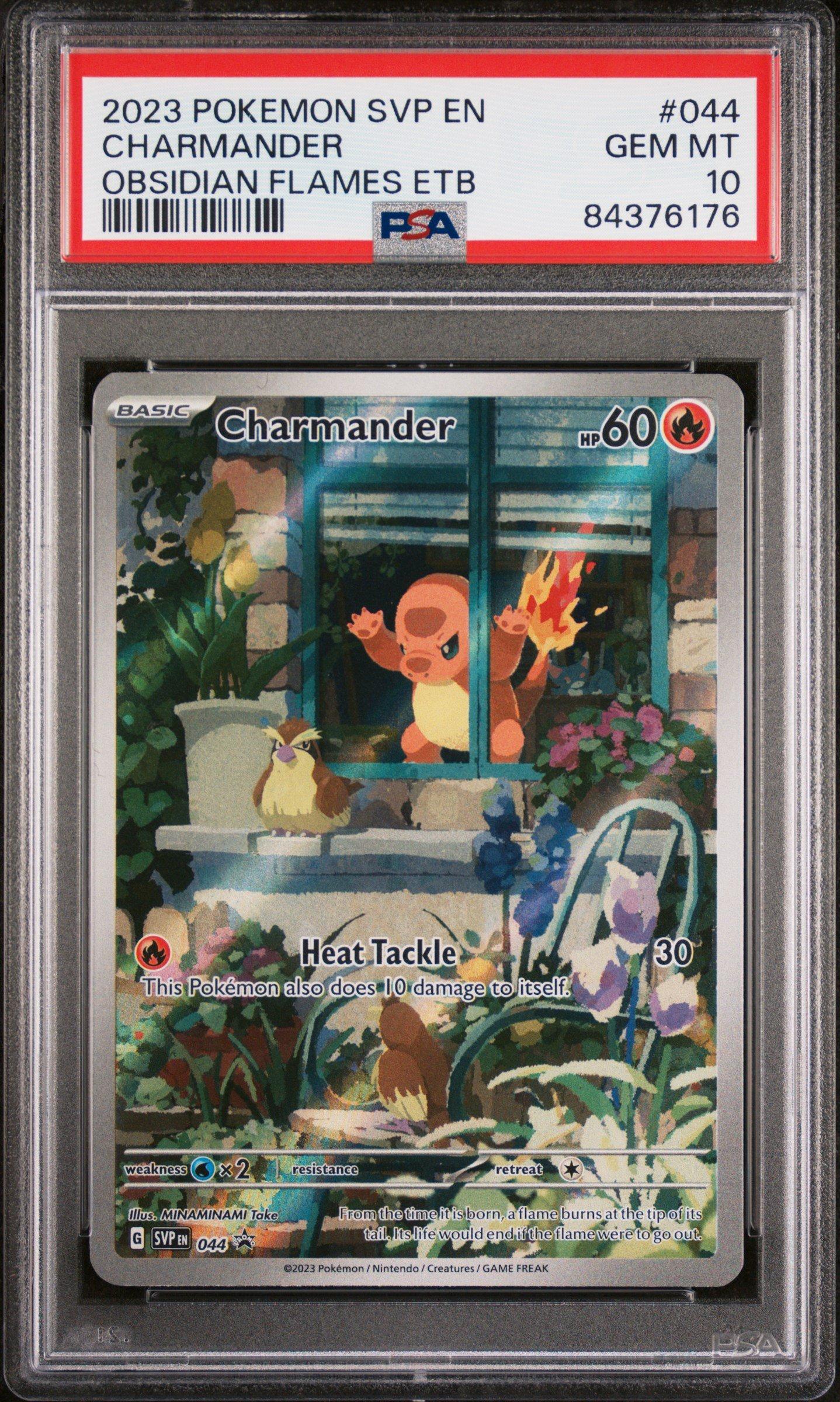 2023 Pokemon Svp En-sv Black Star Promo 044 Charmander Obsidian Flames ...